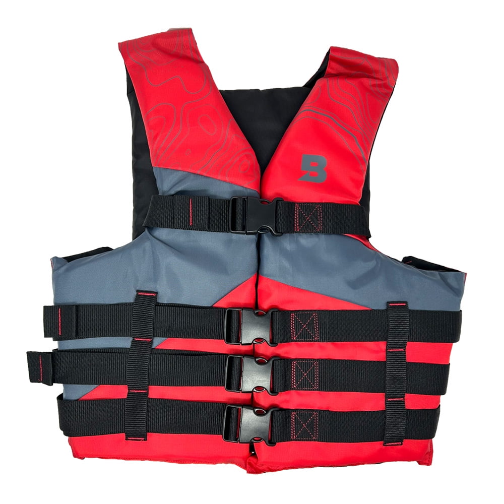 Bluestorm Type III Adult Universal Foam Life Jacket Red BS175REDU ...