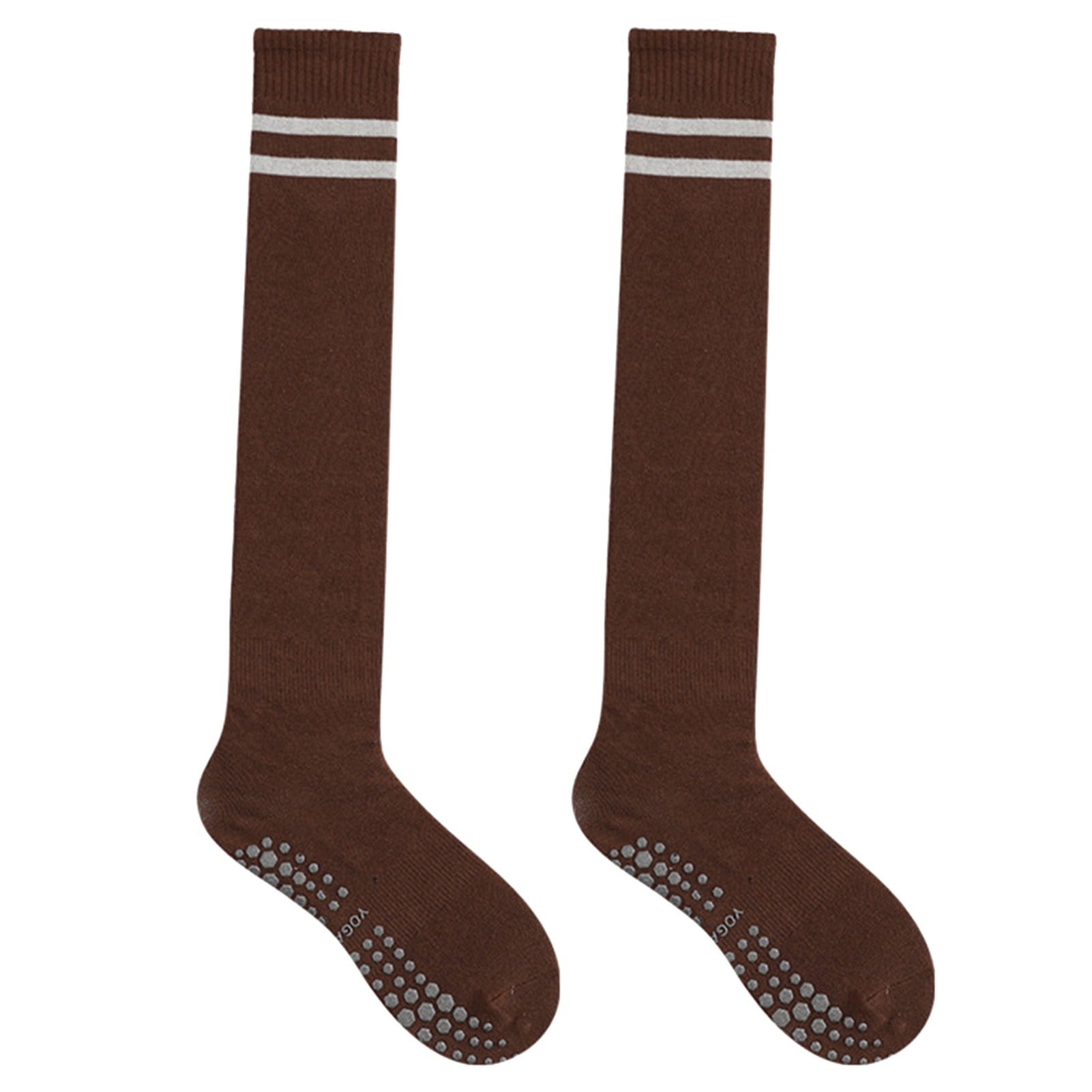 Bluethy 1 Pair Winter Pilates Socks Non-slip Cozy Great Friction ...