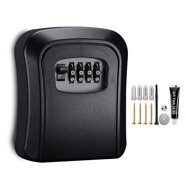SAFEGUARD (2 Pack) Lock Box with Cable | Personalized 3-Digit ...