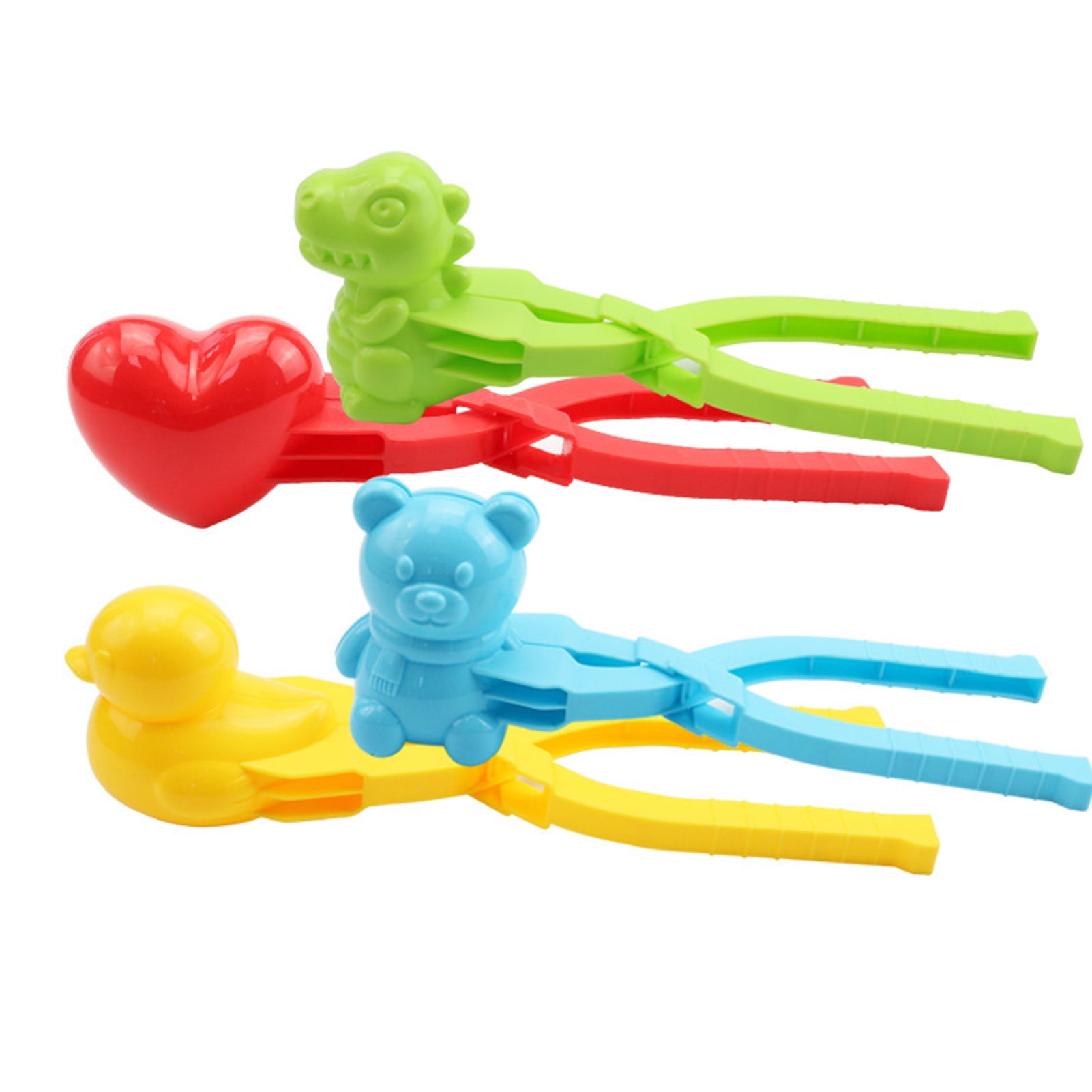 Bluethy 1 Set Snowball Making Clips Low-temperature Resistant Cartoon ...