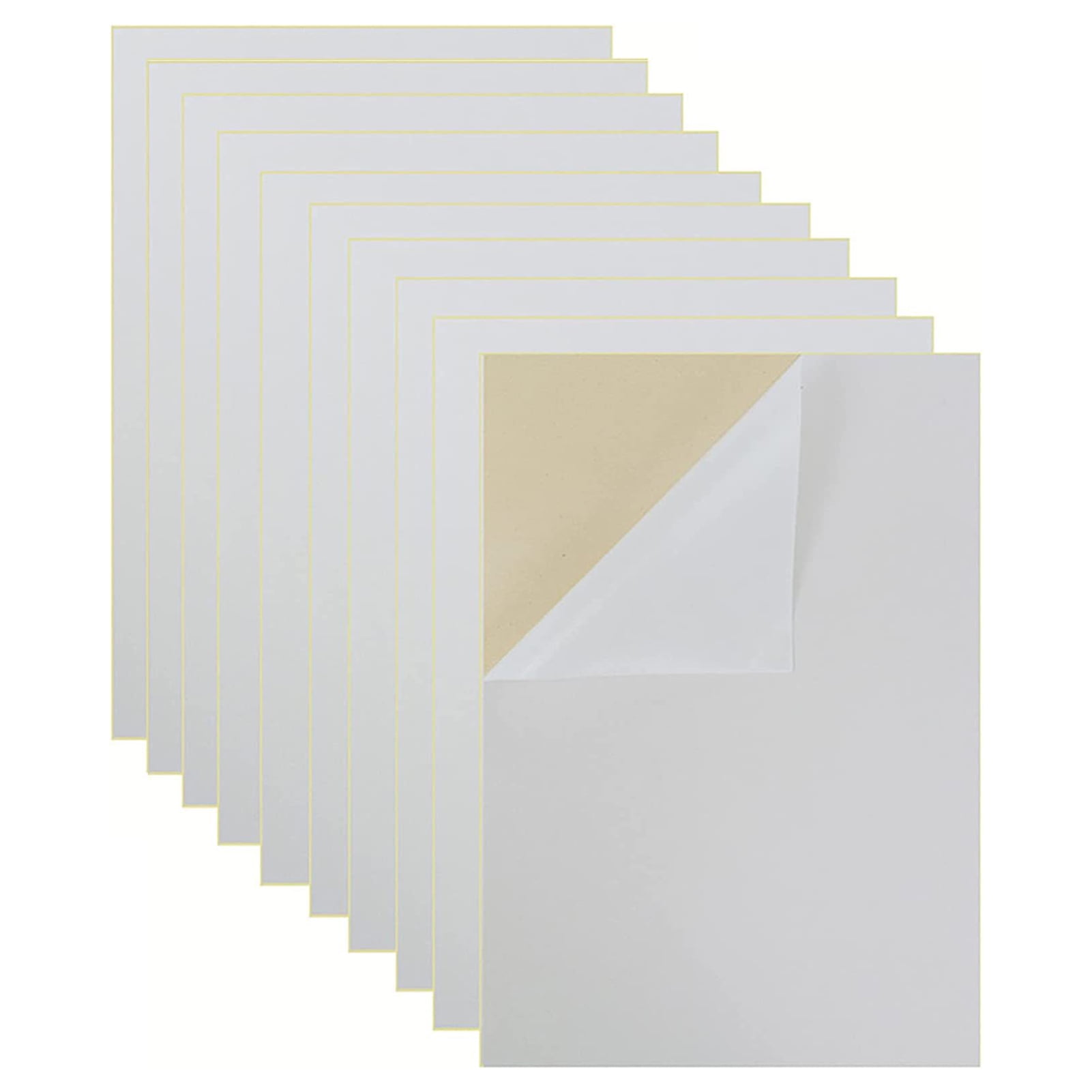 Bluethy 10Pcs Felt Lining Cloth Self-adhesive Good Sticky Decorative ...