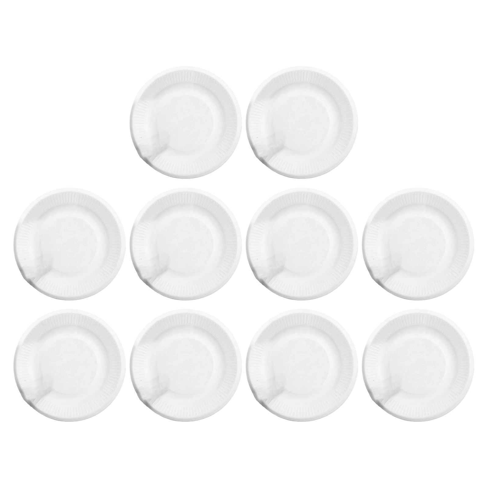 Bluethy 10Pcs Painting Plate Uncolored Paintable White 6/7/8/9 Inches ...