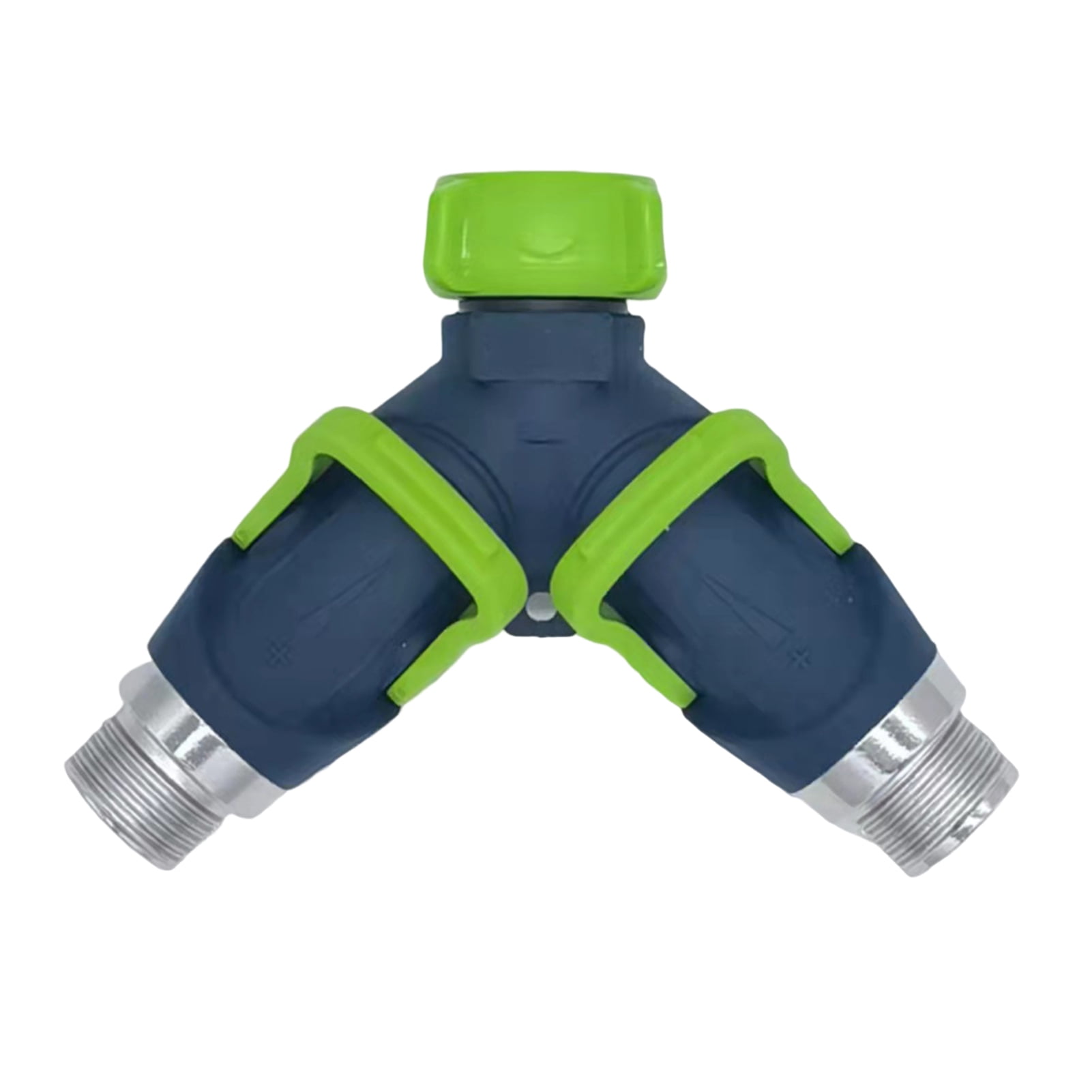 Bluethy 1Pc/2Pcs Garden Hose Splitter Two-way Shut-off Valve Rust-proof ...