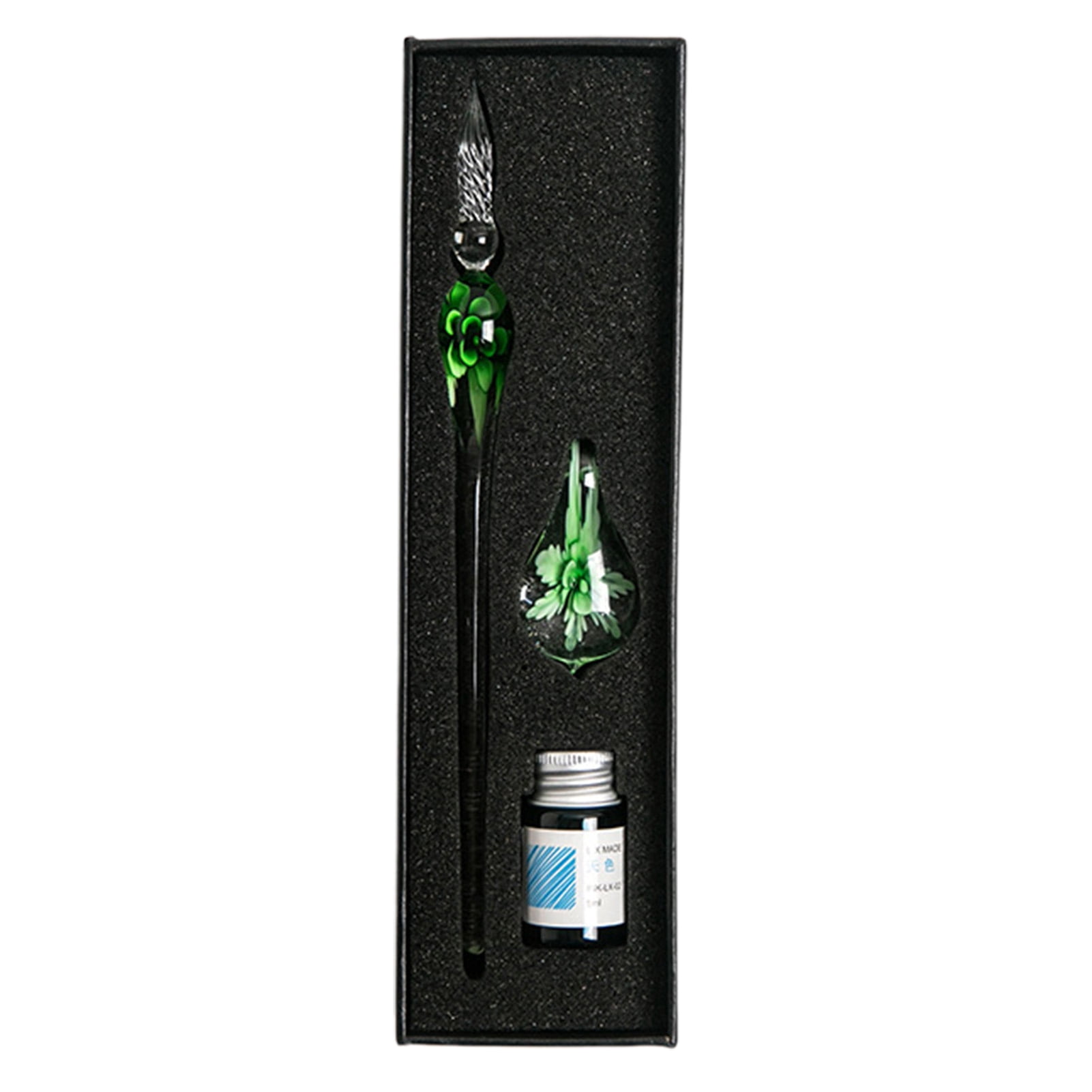 Bluethy 1Set Fountain Pen Flower Pen End Shape Smooth Writing Portable ...