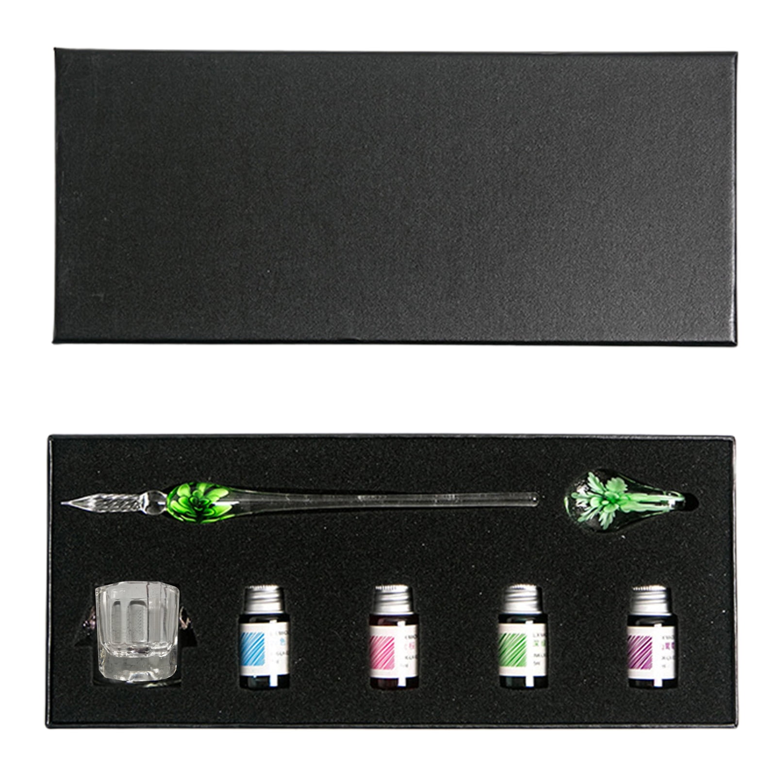 Bluethy 1Set Fountain Pen Flower Pen End Shape Smooth Writing Portable ...