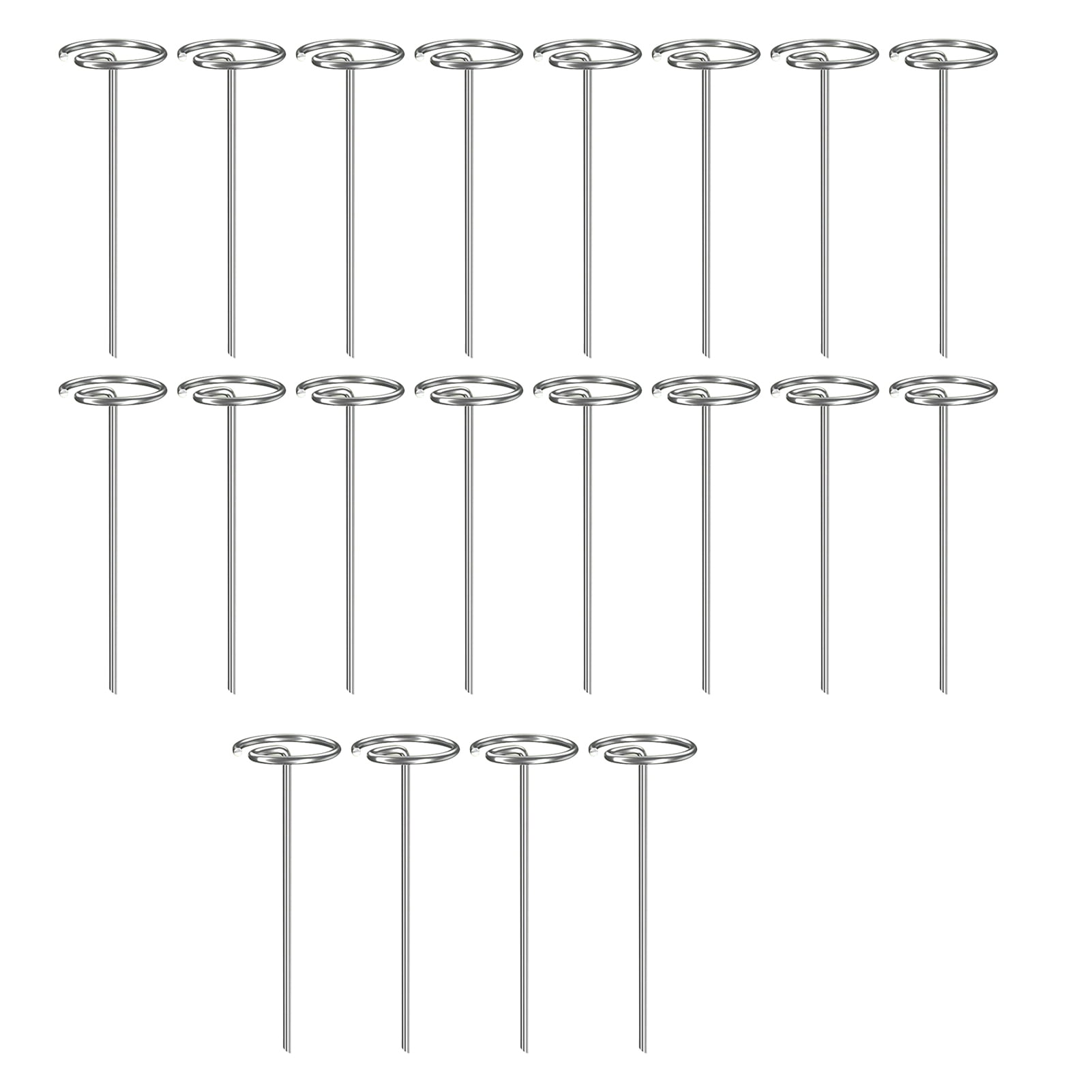 Bluethy 20Pcs Garden Nail High Hardness Rust-free Sharp Tip Galvanized ...