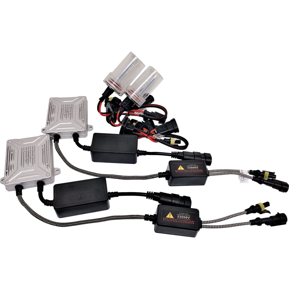 Bluethy 35W AC CANBUS H11B 6000K Xenon Light Kit Error Free w/ Slim Ballasts - Walmart.com