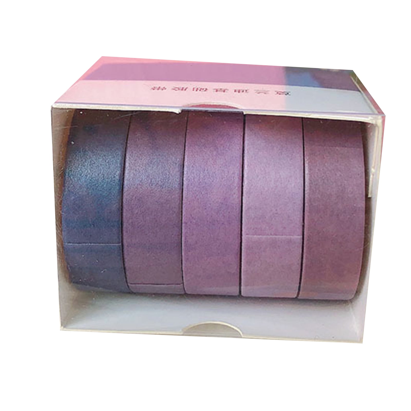 Bluethy 5 Rolls Decal Decorative Nice-looking Washi Macaron Hand Account Sticker Tape for Girls ...