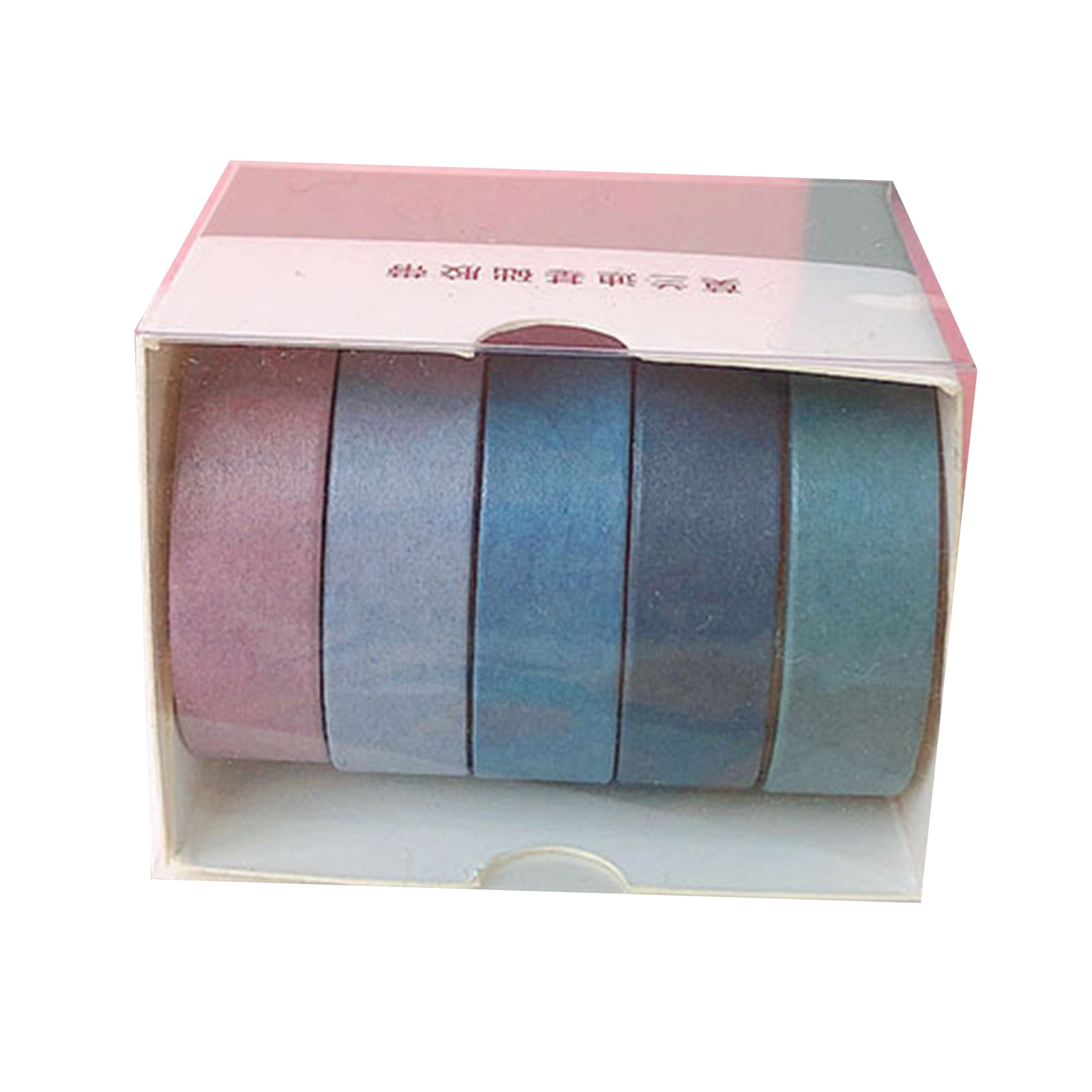 Bluethy 5 Rolls Decal Decorative Nice-looking Washi Macaron Hand ...