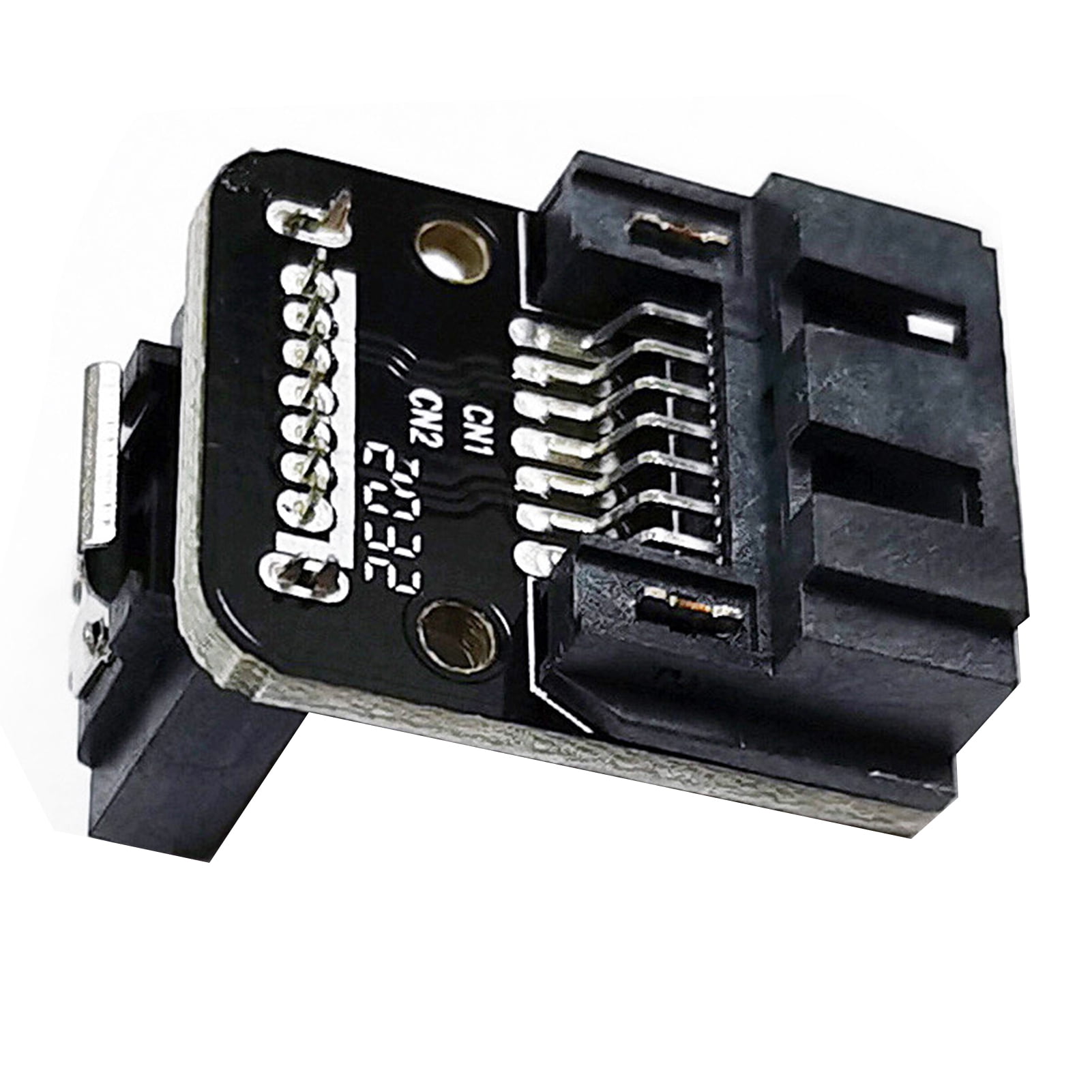 Bluethy 90 Degree SATA Adapter 7Pin Male to Female Right Angle Computer ...