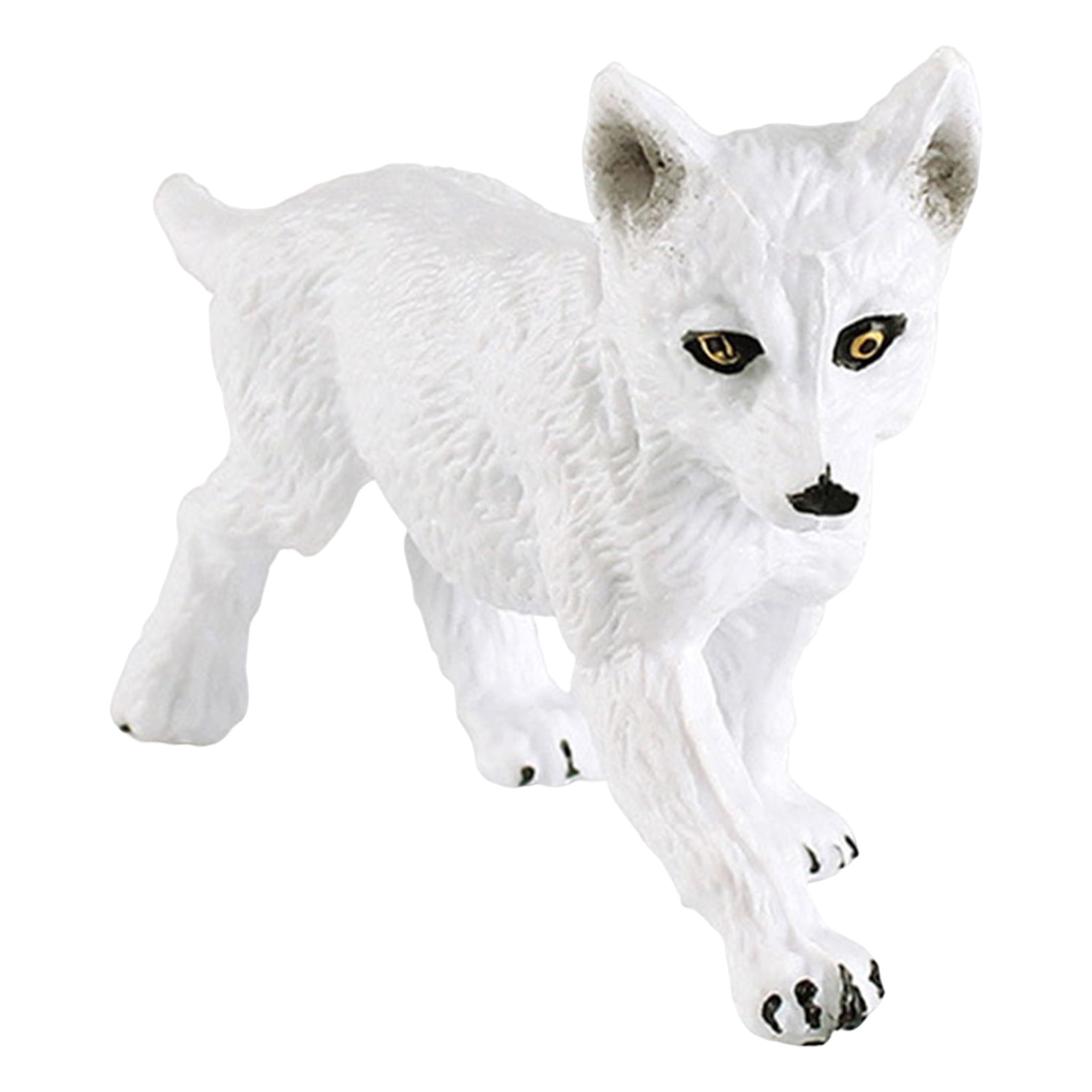 Bluethy Arctic Wolf Model Various Realistic White Wolf Miniature Static ...