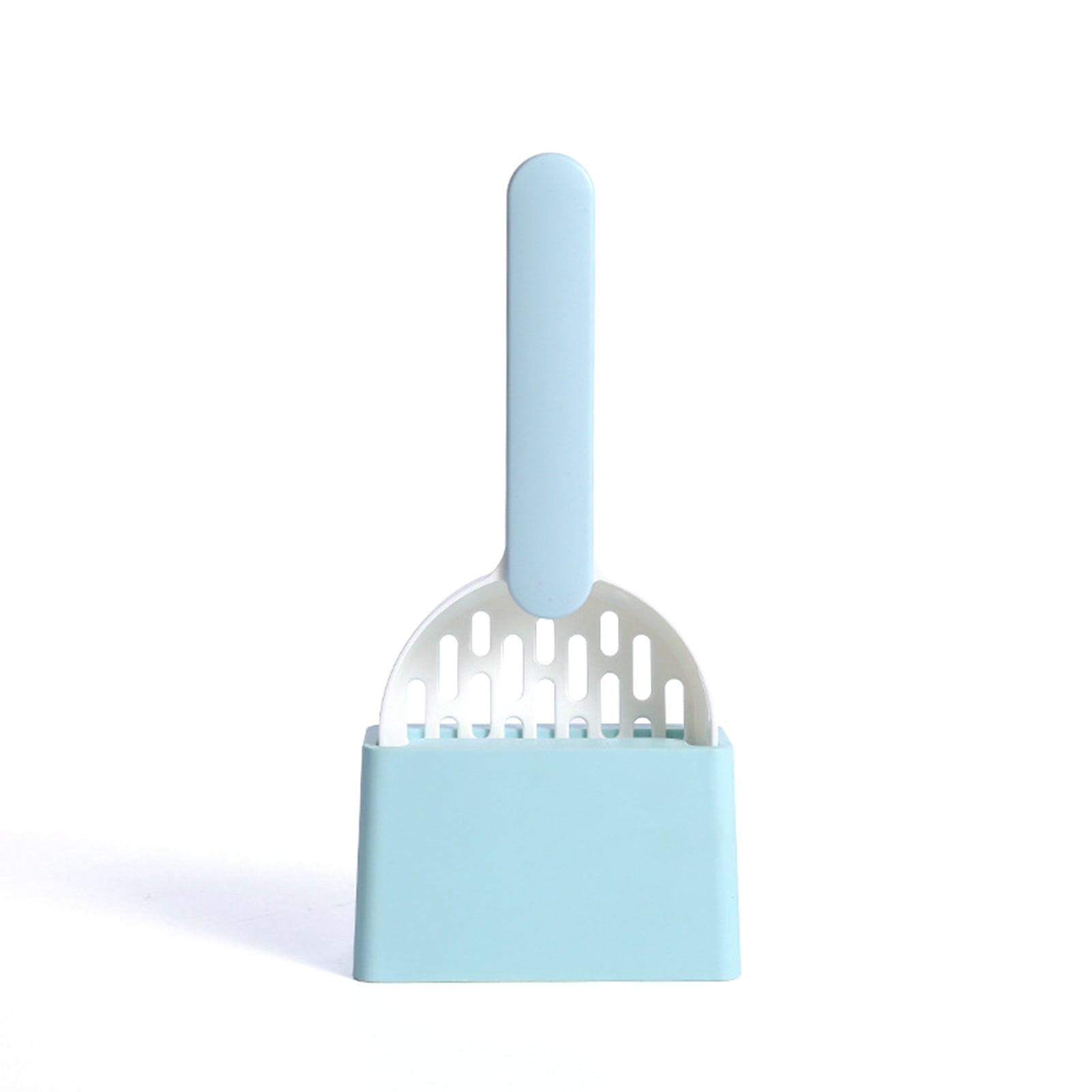 Bluethy Cat Litter Scoop Long Handle Easy Filtration ABS Hollow Litter ...