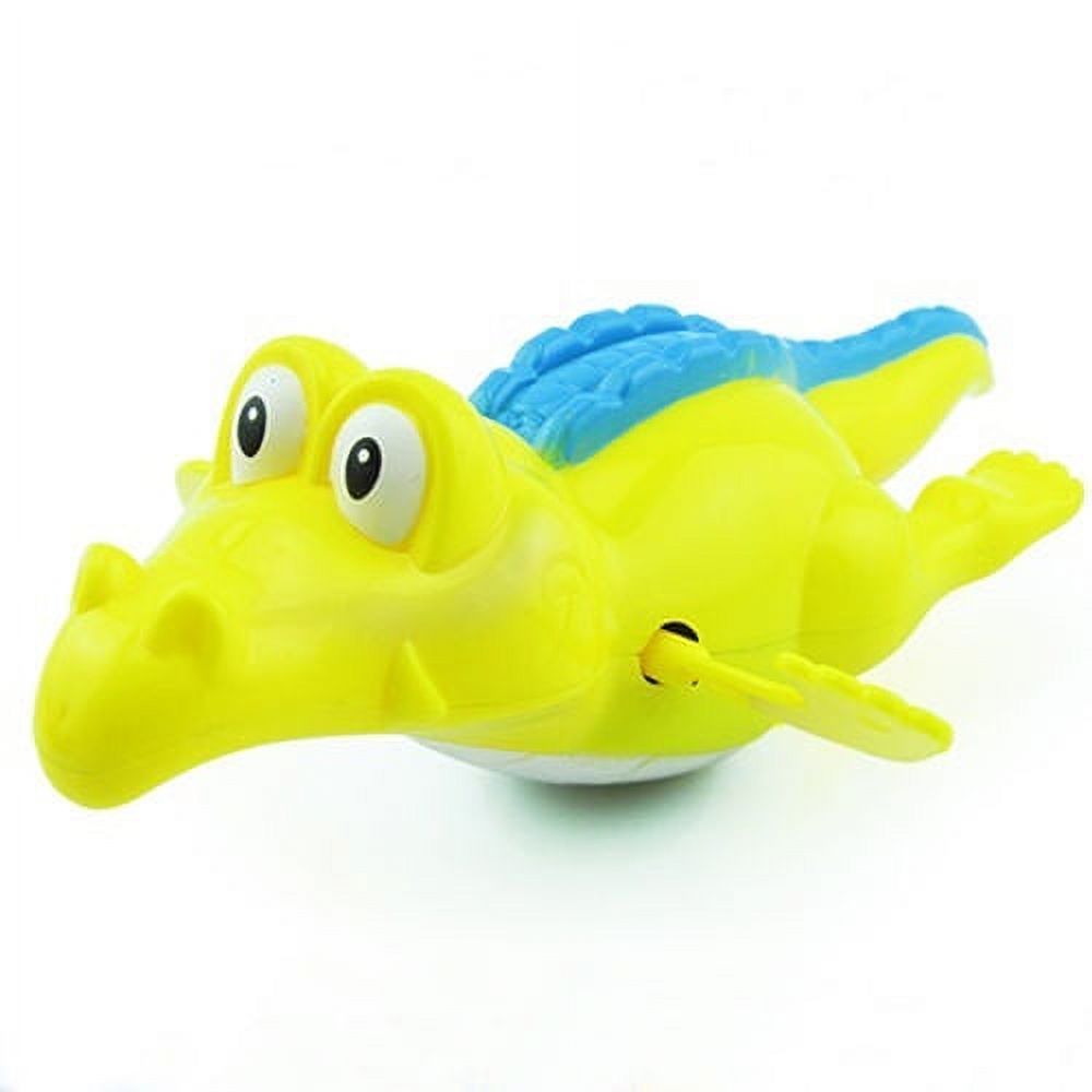 Bluethy Creative Baby Kid Bath Time Wind-Up Diver Swimming Crocodile ...