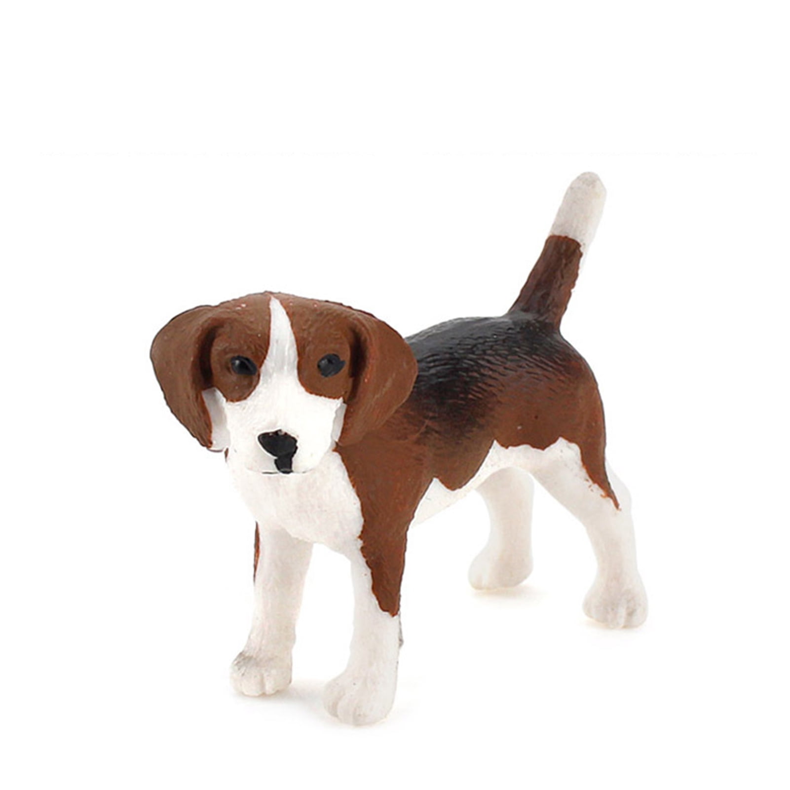 Bluethy Dog Model Smell-less Solid PVC Realistic Dog Figure for Home ...