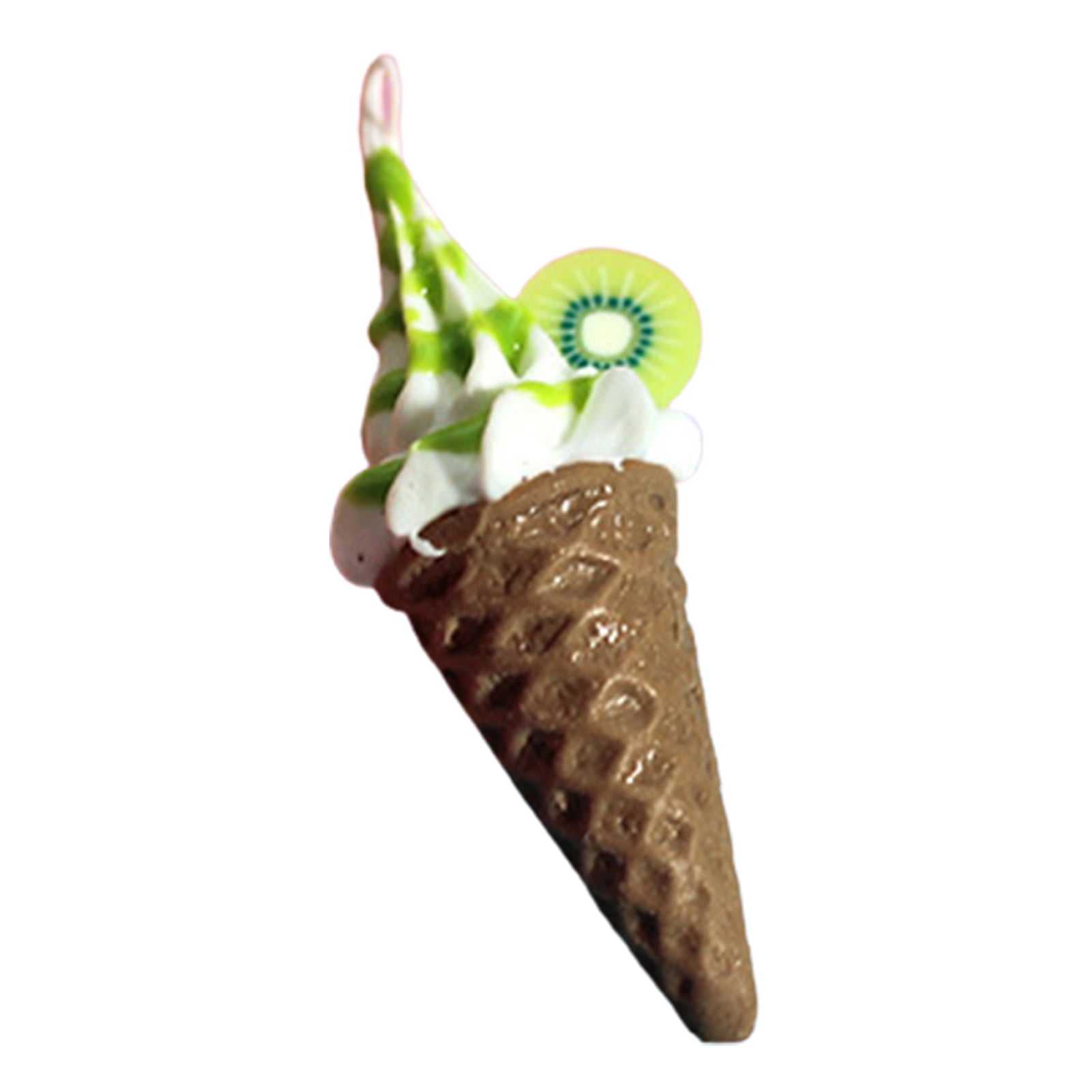 Bluethy Dollhouse Ice-cream Cone Fine Workmanship Vivid Kitchen Toy ...