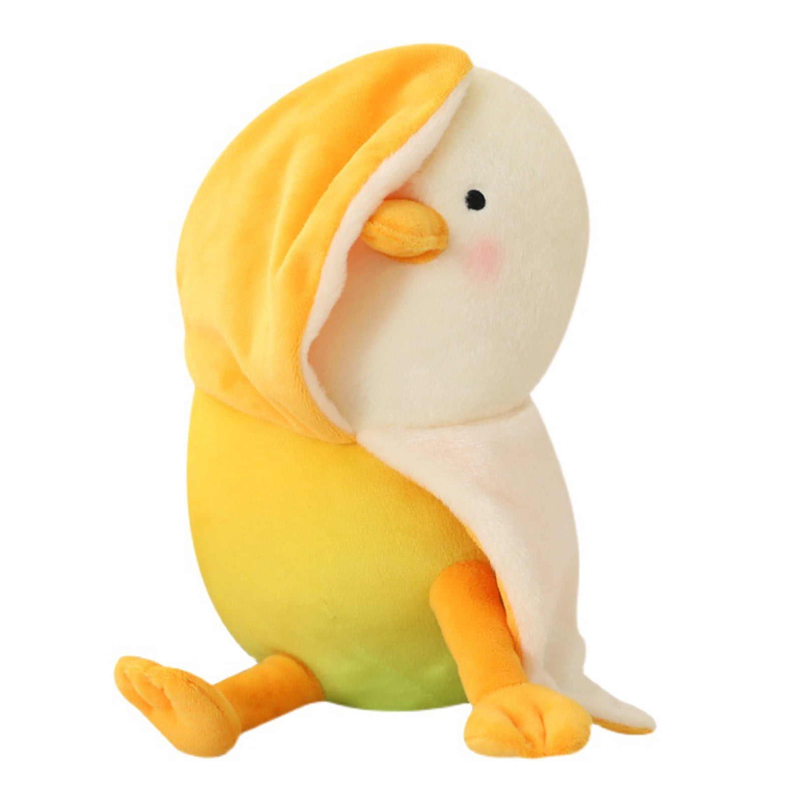 Bluethy Duck Stuffed Toy Fluffy Lovely Hugging Cushion Decoration Sleeping Accompany Cartoon ...