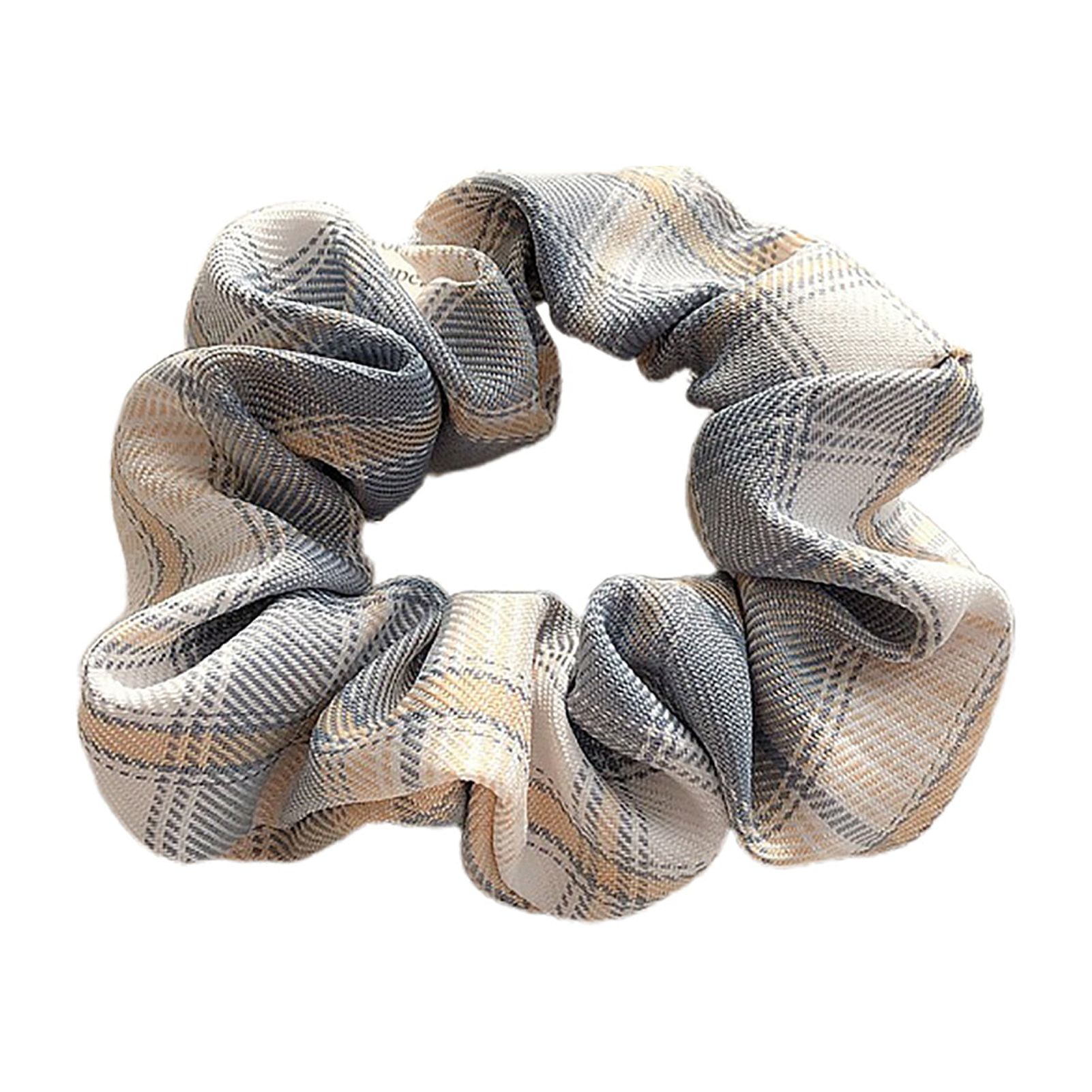 Bluethy Korean Plaid JK Cloth Sweet Elastic Rope Hair Ring Female BM ...