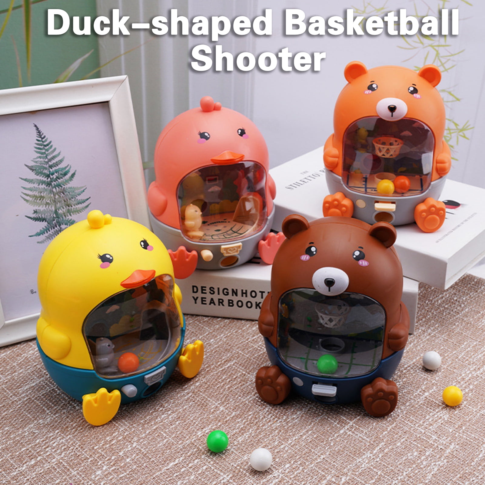 Bluethy Mini Finger Basketball Machine, Fun Finger Basketball Game ...