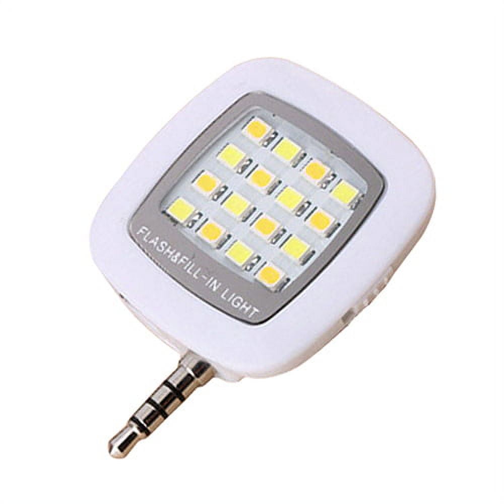Bluethy Mini Portable Fill in Light Selfie 16 LED Camera Flash Lamp for ...