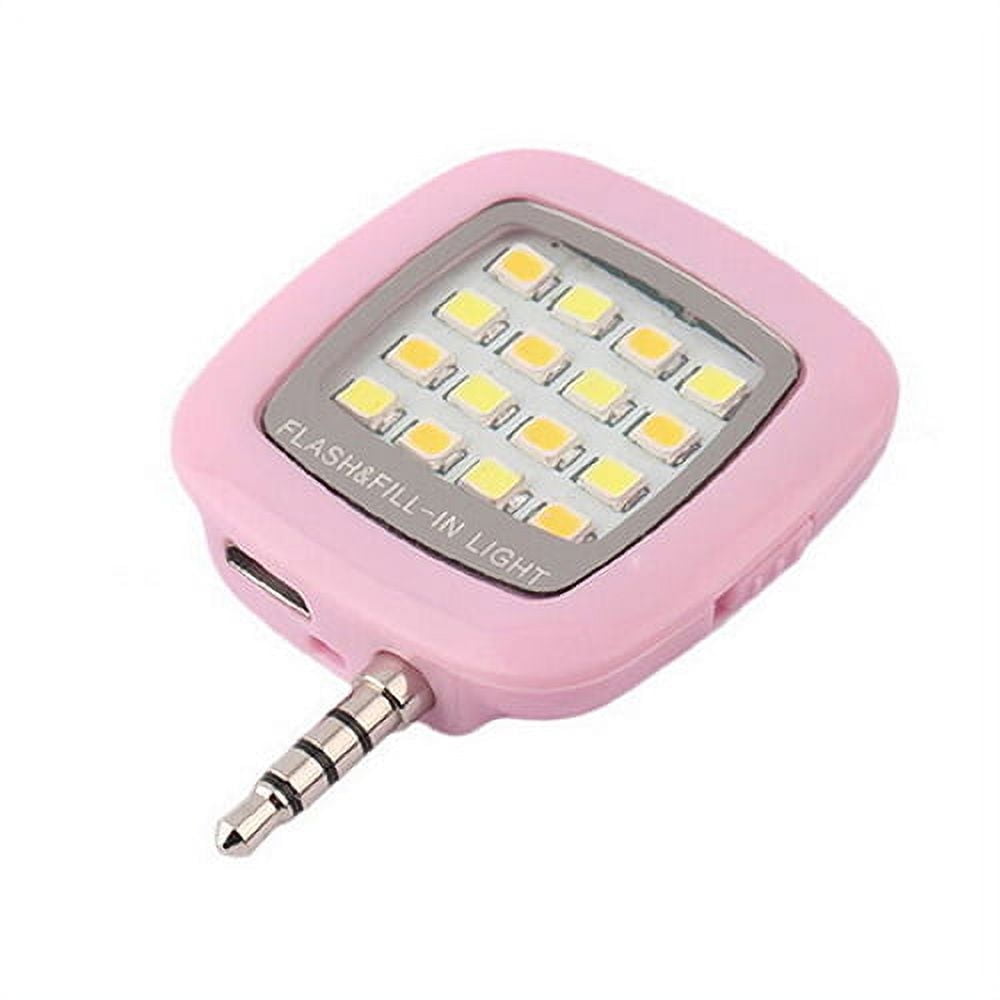 Bluethy Mini Portable Fill in Light Selfie 16 LED Camera Flash Lamp for ...