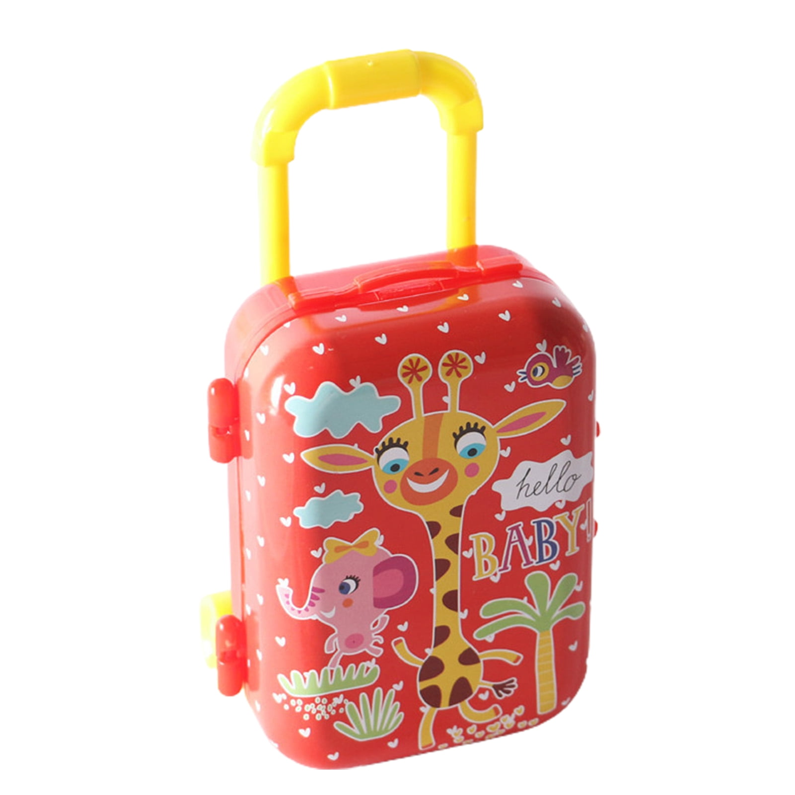 Bluethy Mini Suitcase Cartoon Surface Handmade Fashionable Doll House ...