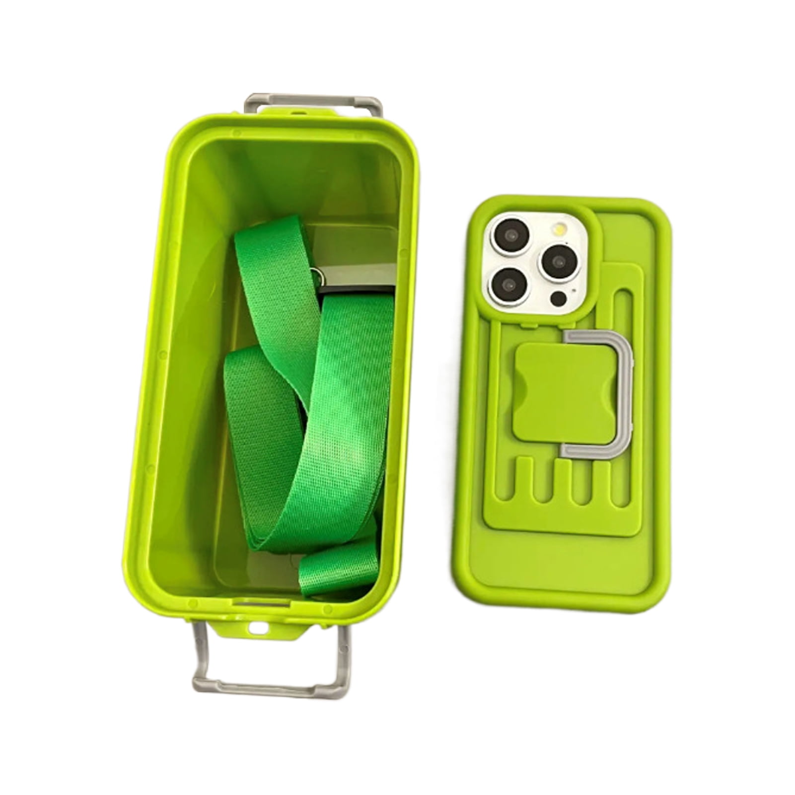 Bluethy Mobile Phone Case for IPhone13/14/15 Storage Box Shape Impact ...