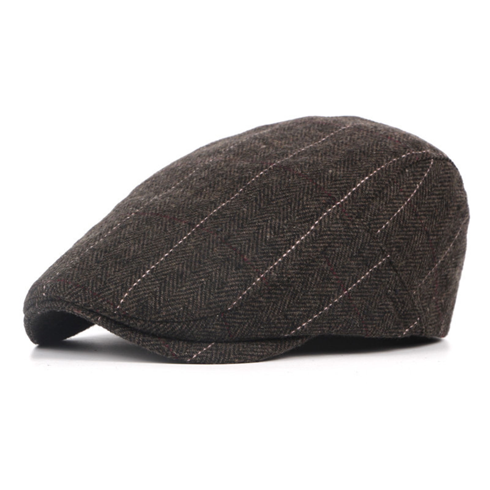 Bluethy Newsboy Caps Advanced Flat British Western Style Button Design ...