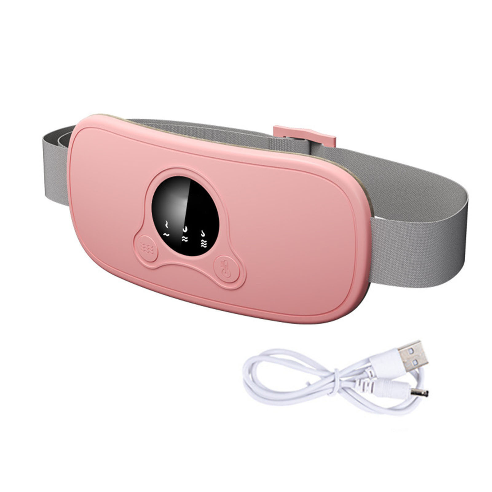 Bluethy Period Heating Pad with 3 Massage Modes Fast Heating Low Noise ...