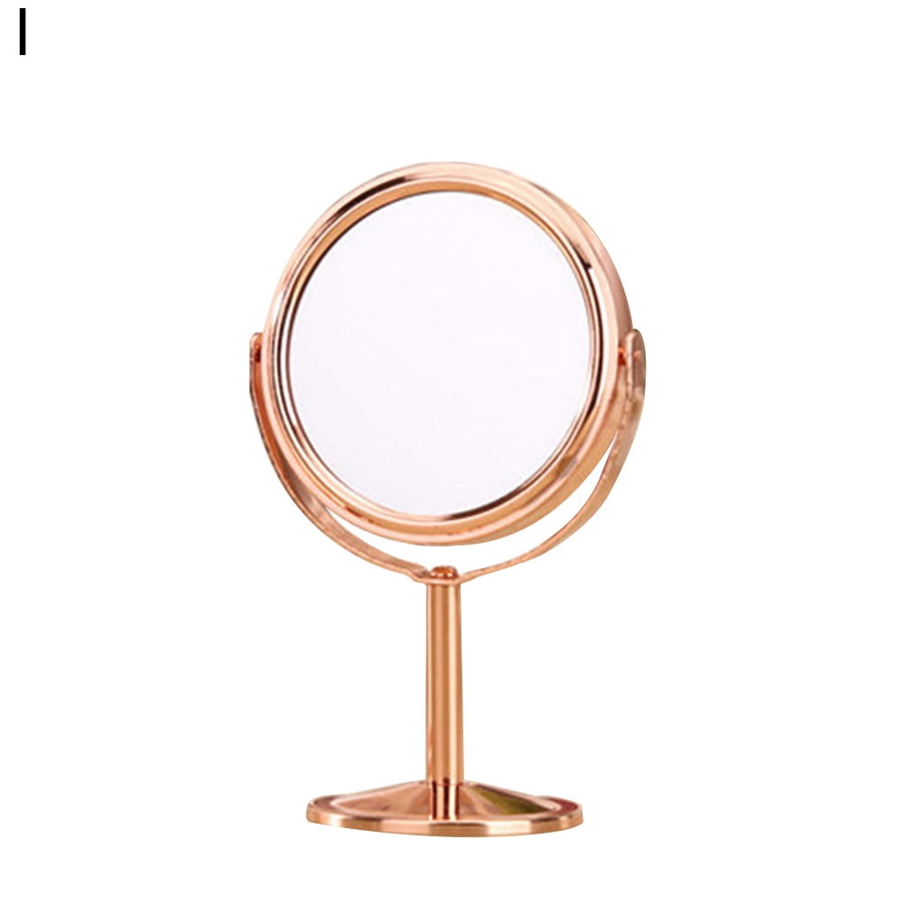 Bluethy Portable 1:2 Magnifying Round Oval Double-Sided Cosmetic Makeup ...