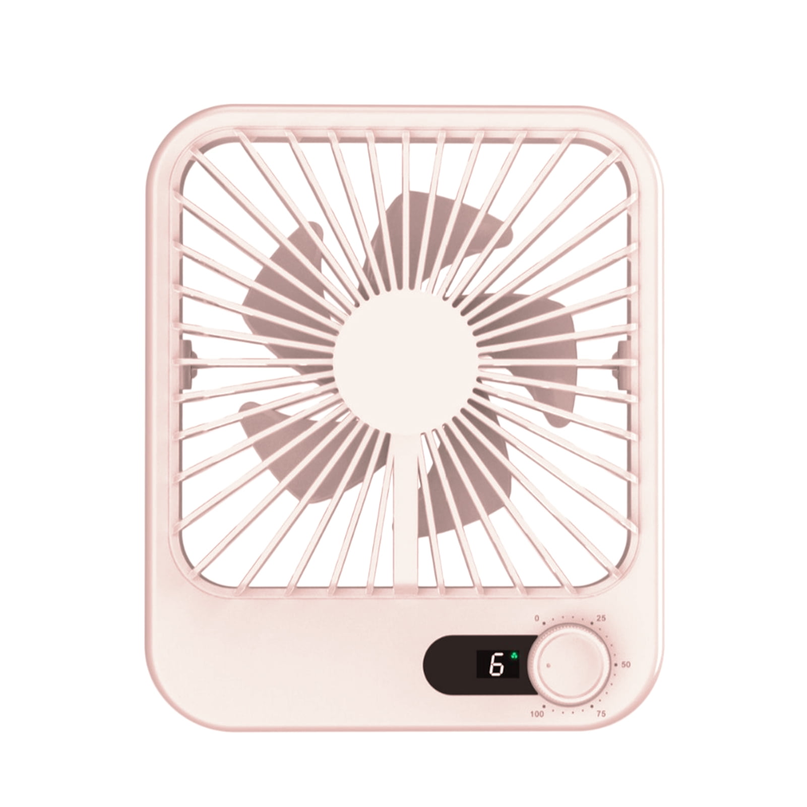 Bluethy Portable Travel Fan with Digital Display Ultra-Quiet Low Noise ...