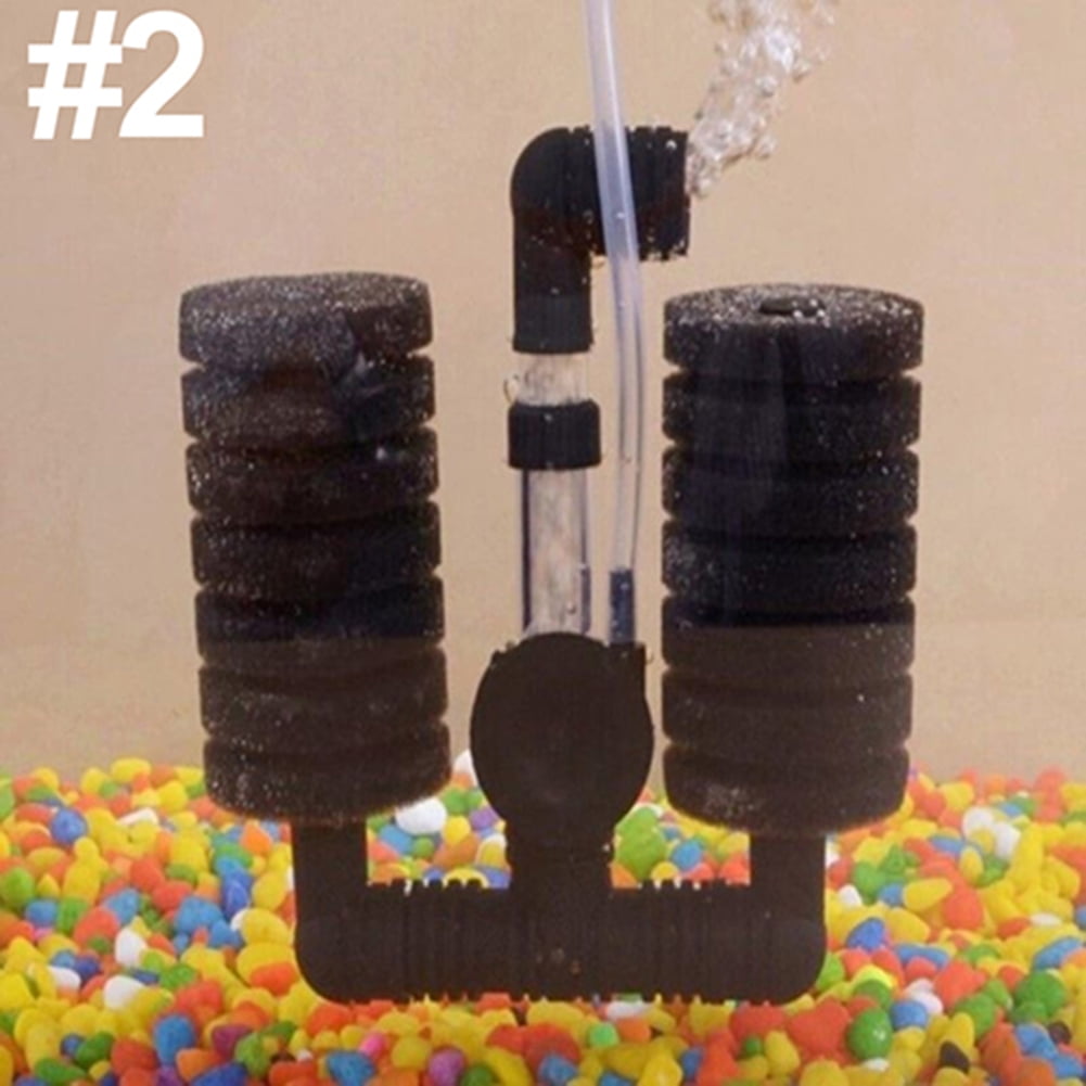 Bluethy Practical Aquarium Biochemical Sponge Filter Fish Tank ...