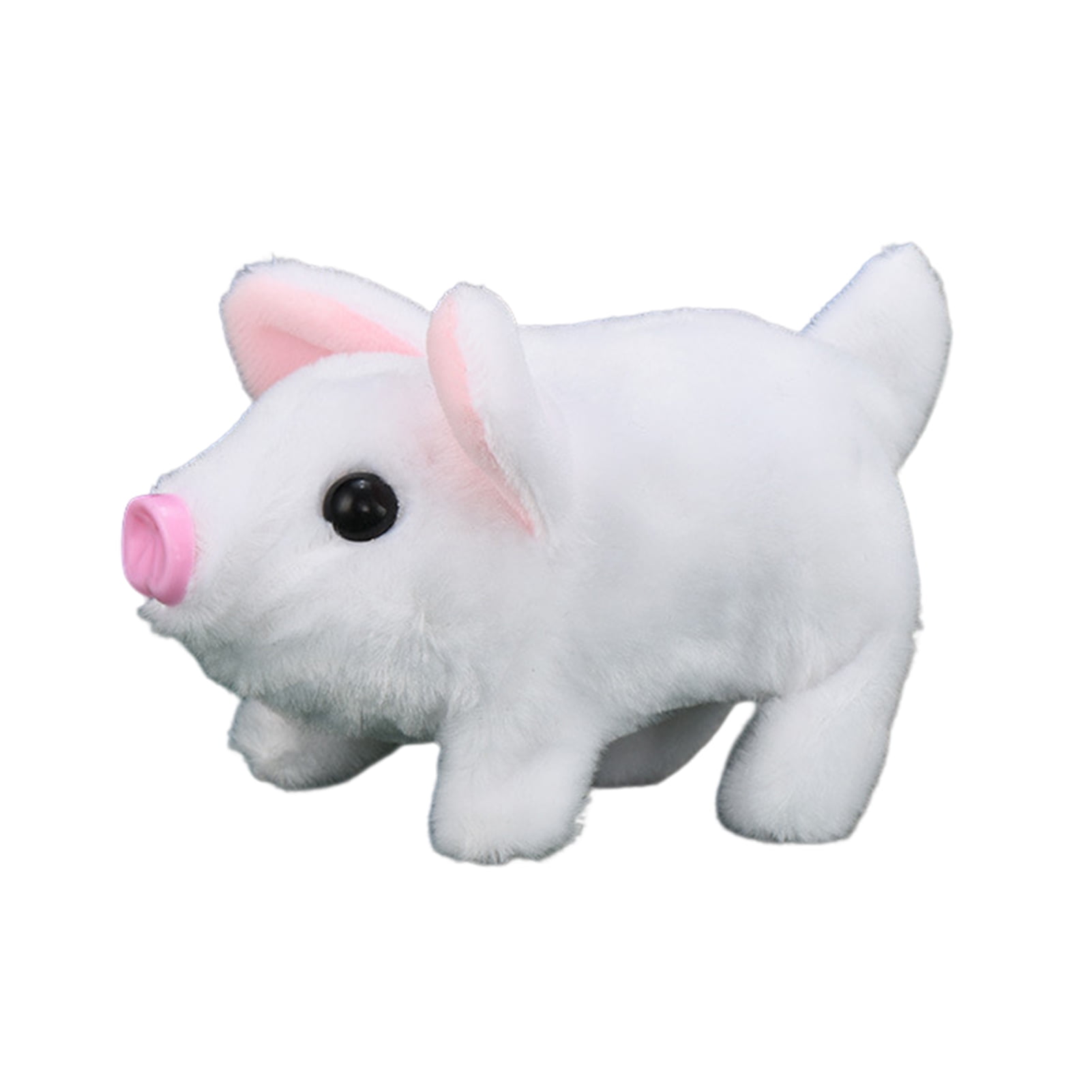 Bluethy Simulation Walking Piggy Electronic Pet Plush Toy for Baby ...