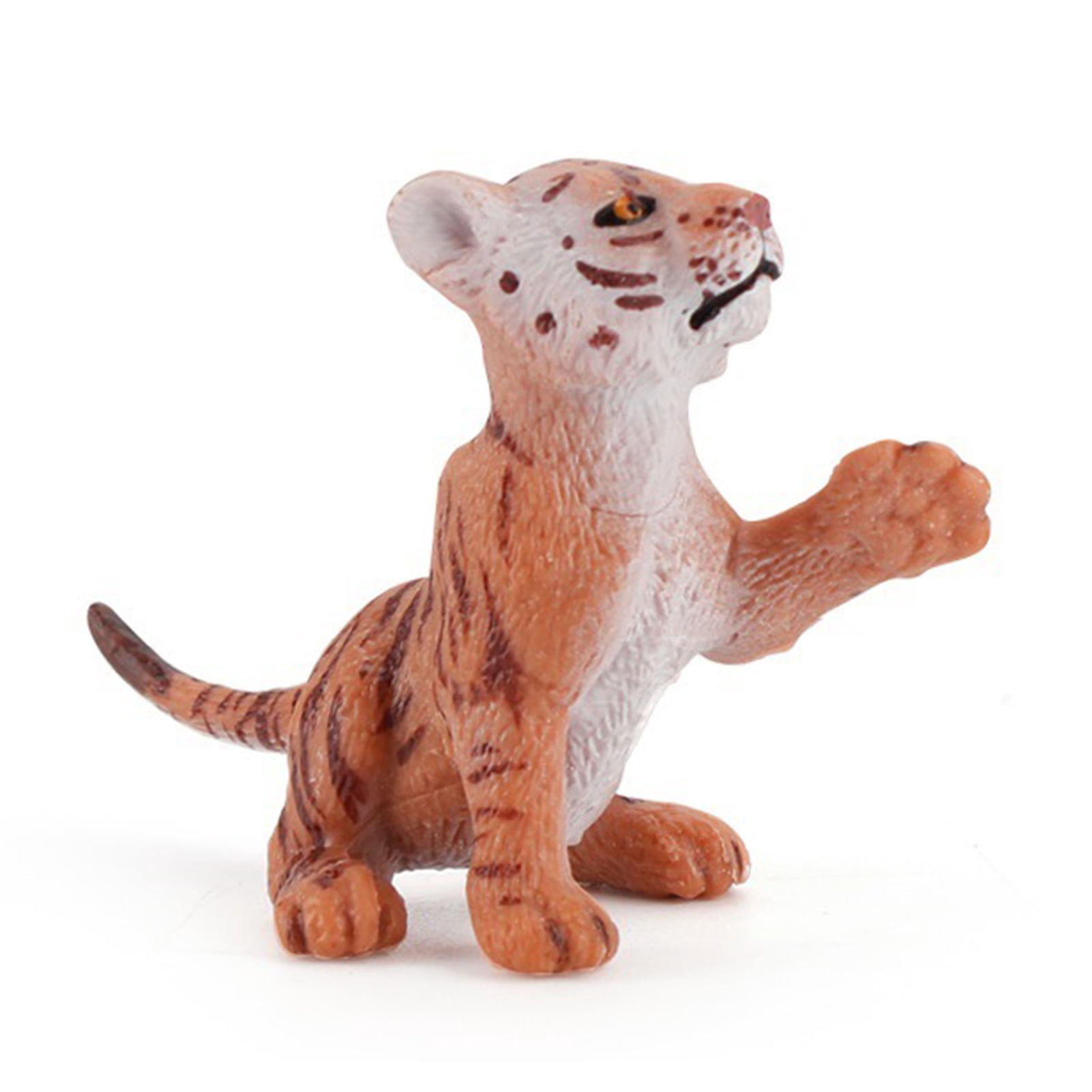 Bluethy Simulation Wild Zoo Lion Tiger Animals Action Figures Model ...