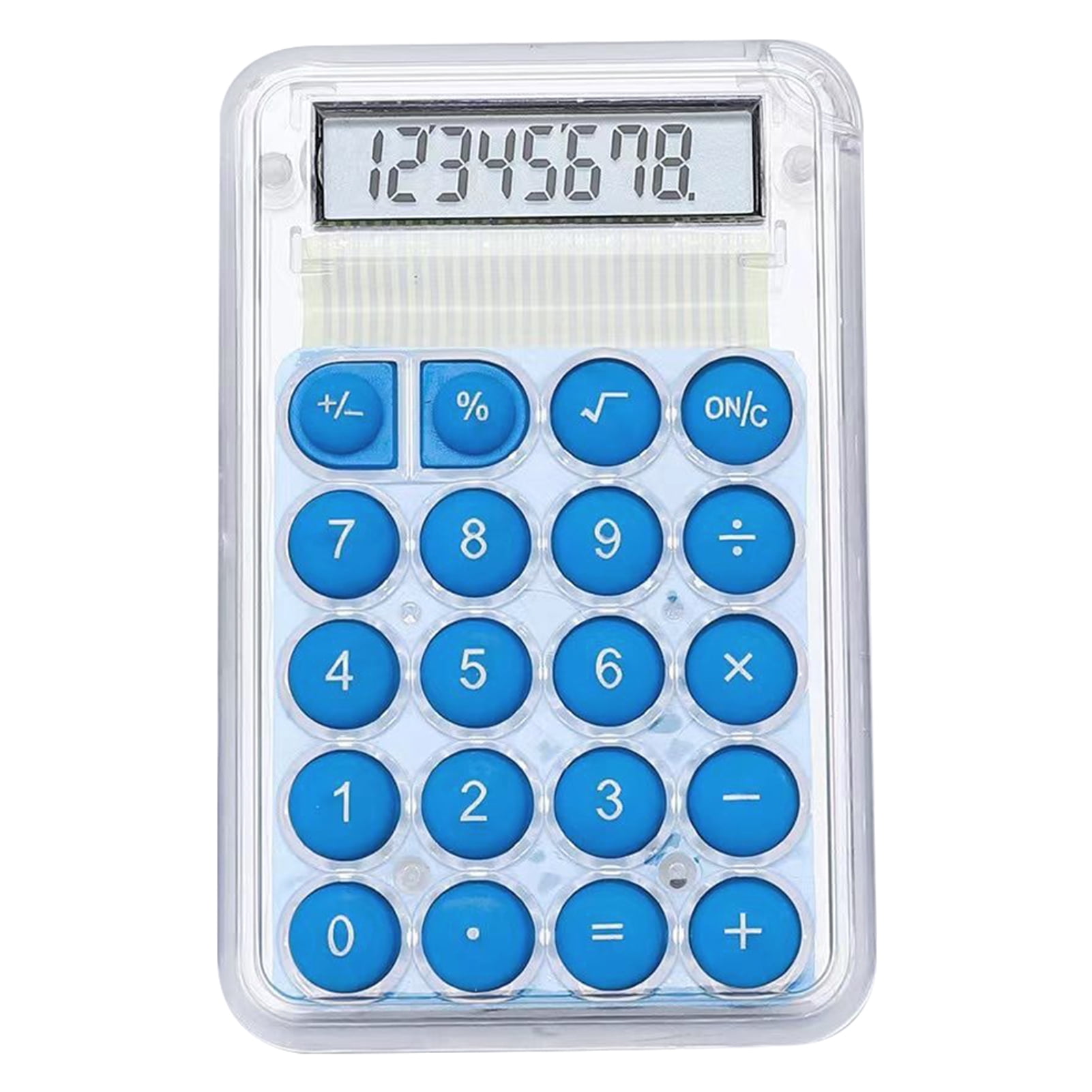 Bluethy Student Calculator LCD Display Large Screen Silicone Buttons ...
