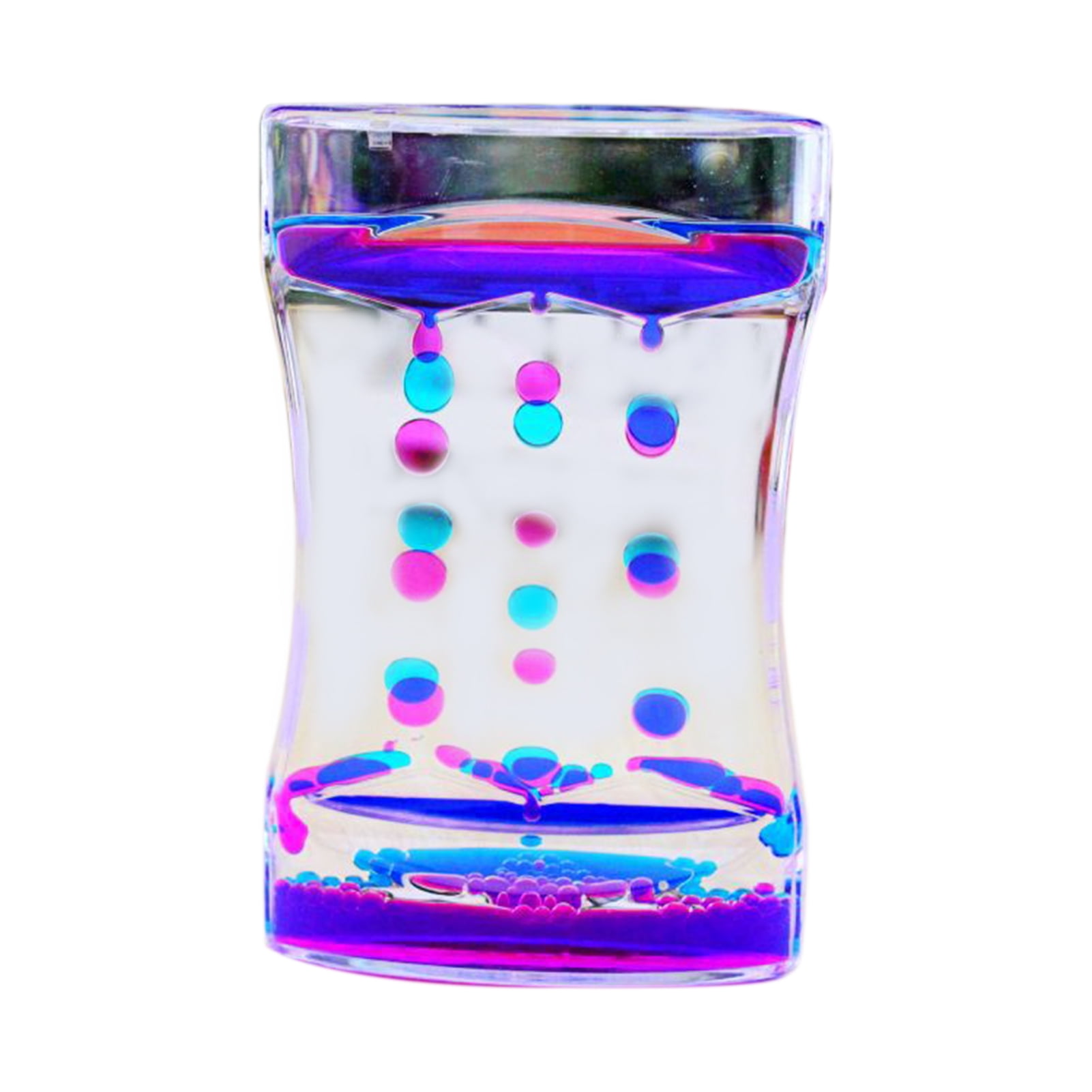 Bluethy Timer Funny Stress Relief Bright Color Liquid Motion Bubbler ...