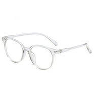 Claire's Holographic Retro Clear Lens Frames - Walmart.com