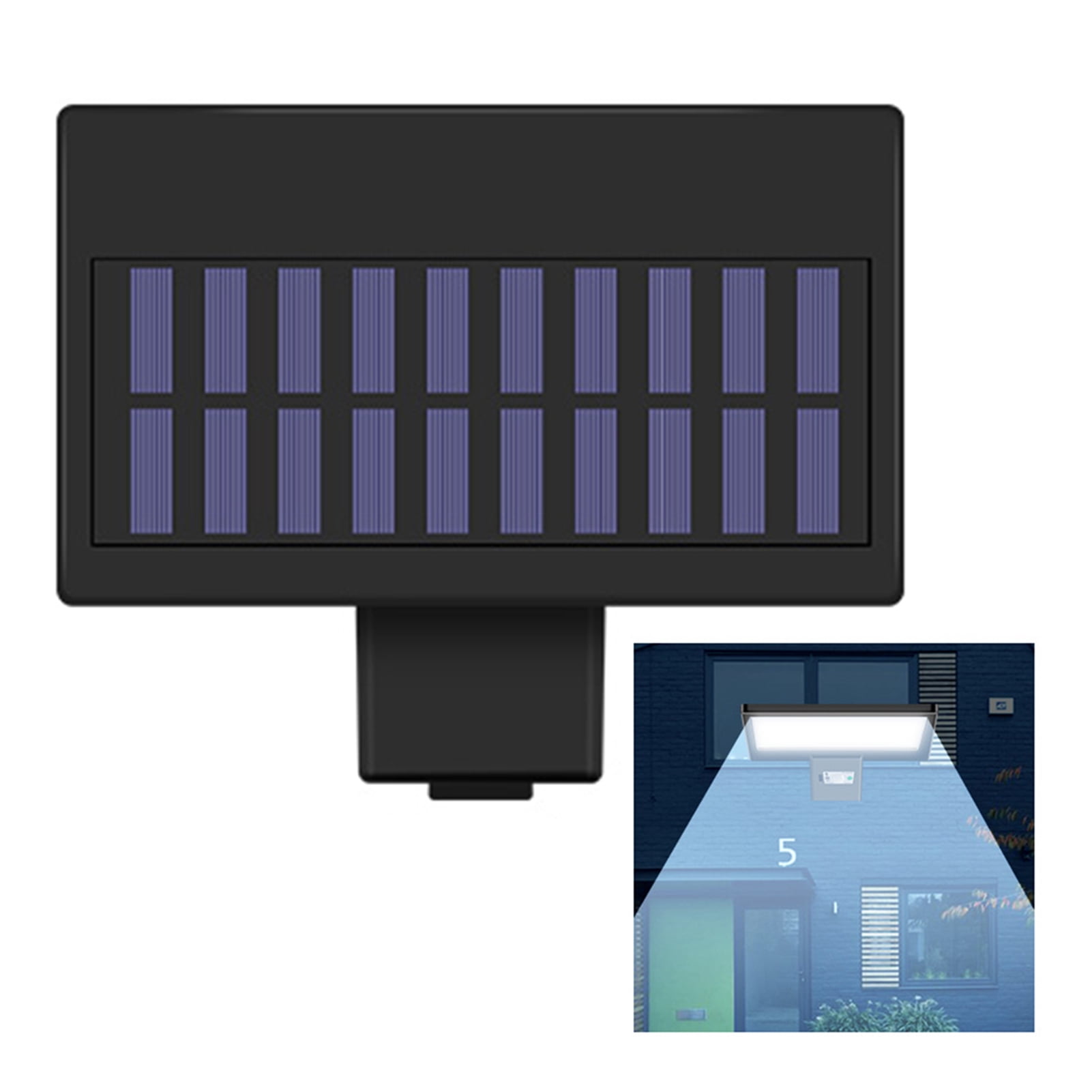 Bluethy Waterproof Remote Control Solar Street Light 120 Degrees ...