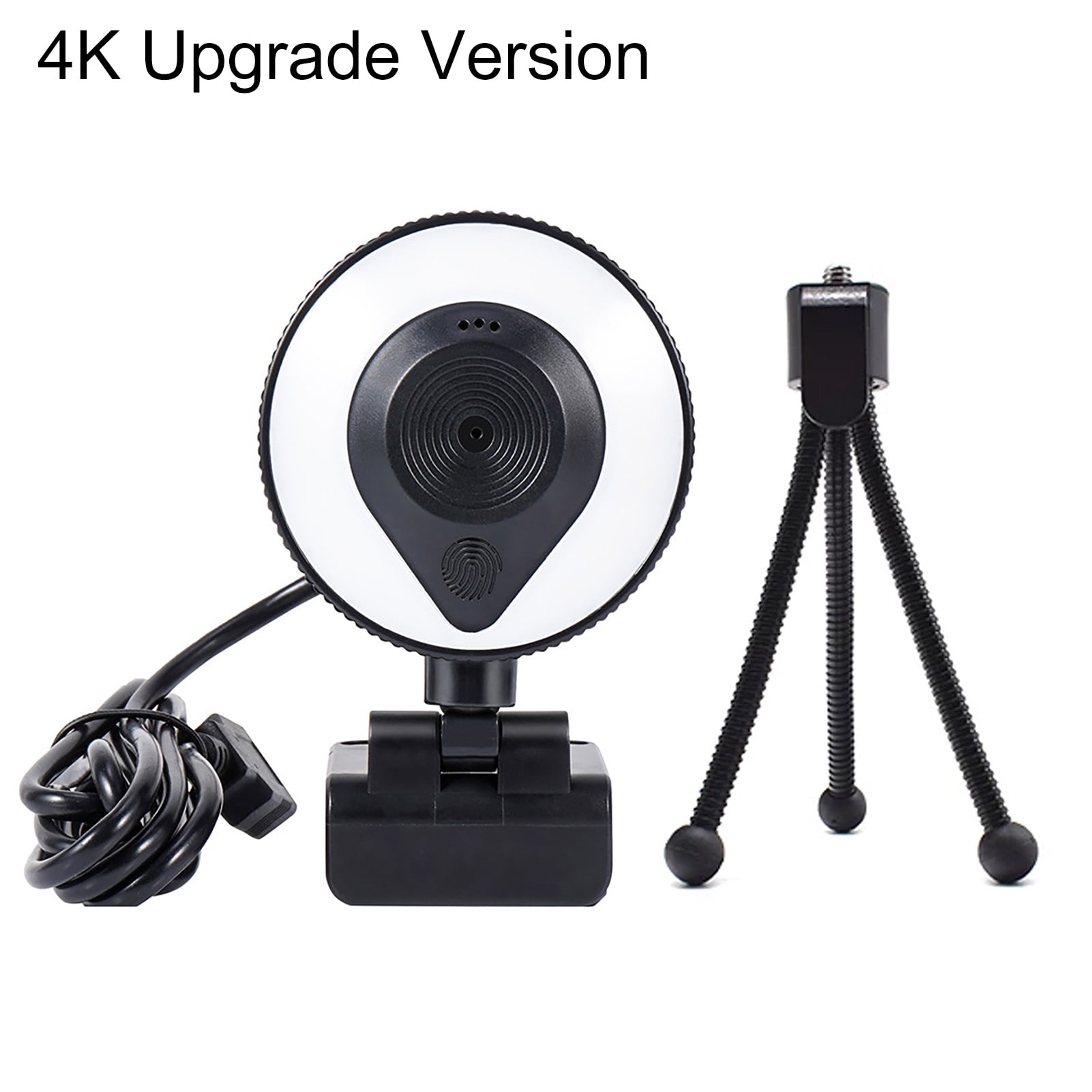 Bluethy Web Camera Touch Control with Microphone 1080P/2K/4K Automatic ...