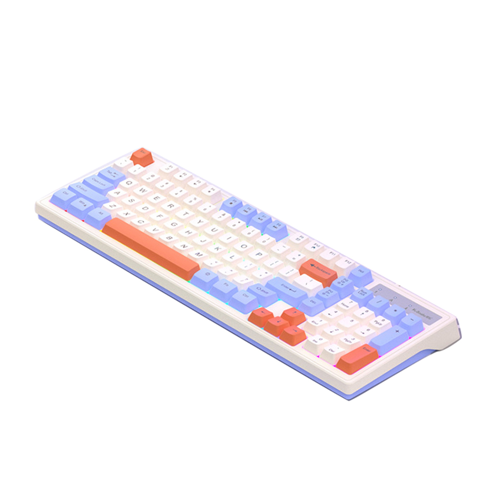 Bluethy Wired Gaming Keyboard with Colorful LED Backlight Fashion ...