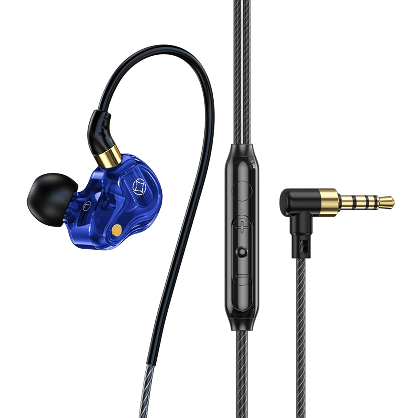 Bluethy Wired Headphone Quad Core 8MM Dynamic Driver Type-C/3.5mm Plug ...