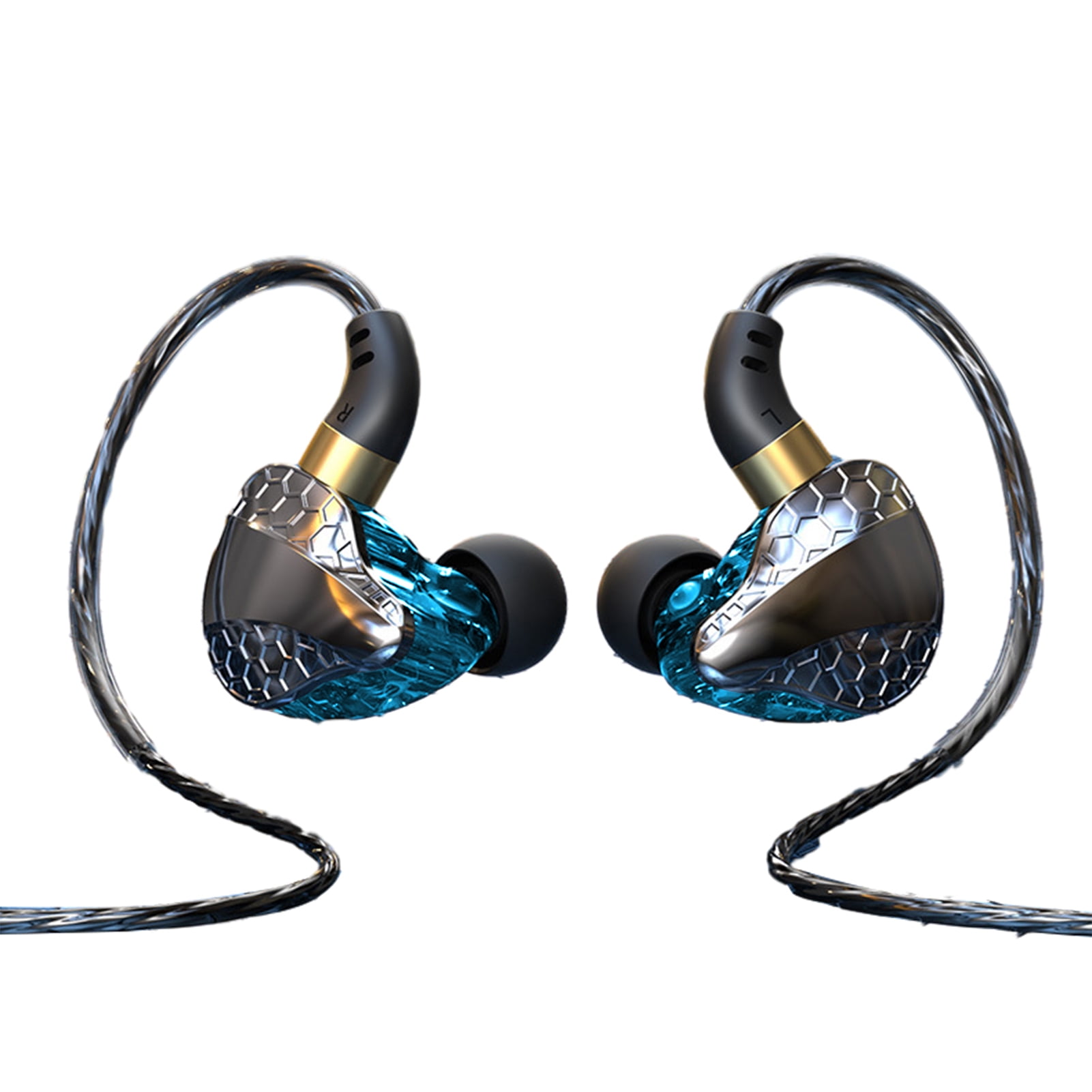 Bluethy Wired Headphones with Mic Volume Control Enhanced Bass 3.5mm ...
