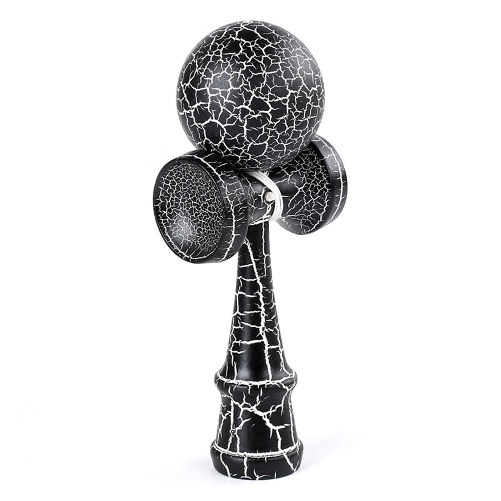 Bluethy Wooden Crack Paint Kendama Juggling Ball Japanese Traditional ...
