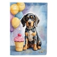 Bluetick Coonhound Birthday House Flag - Multi-Color - 40 x 28 in ...