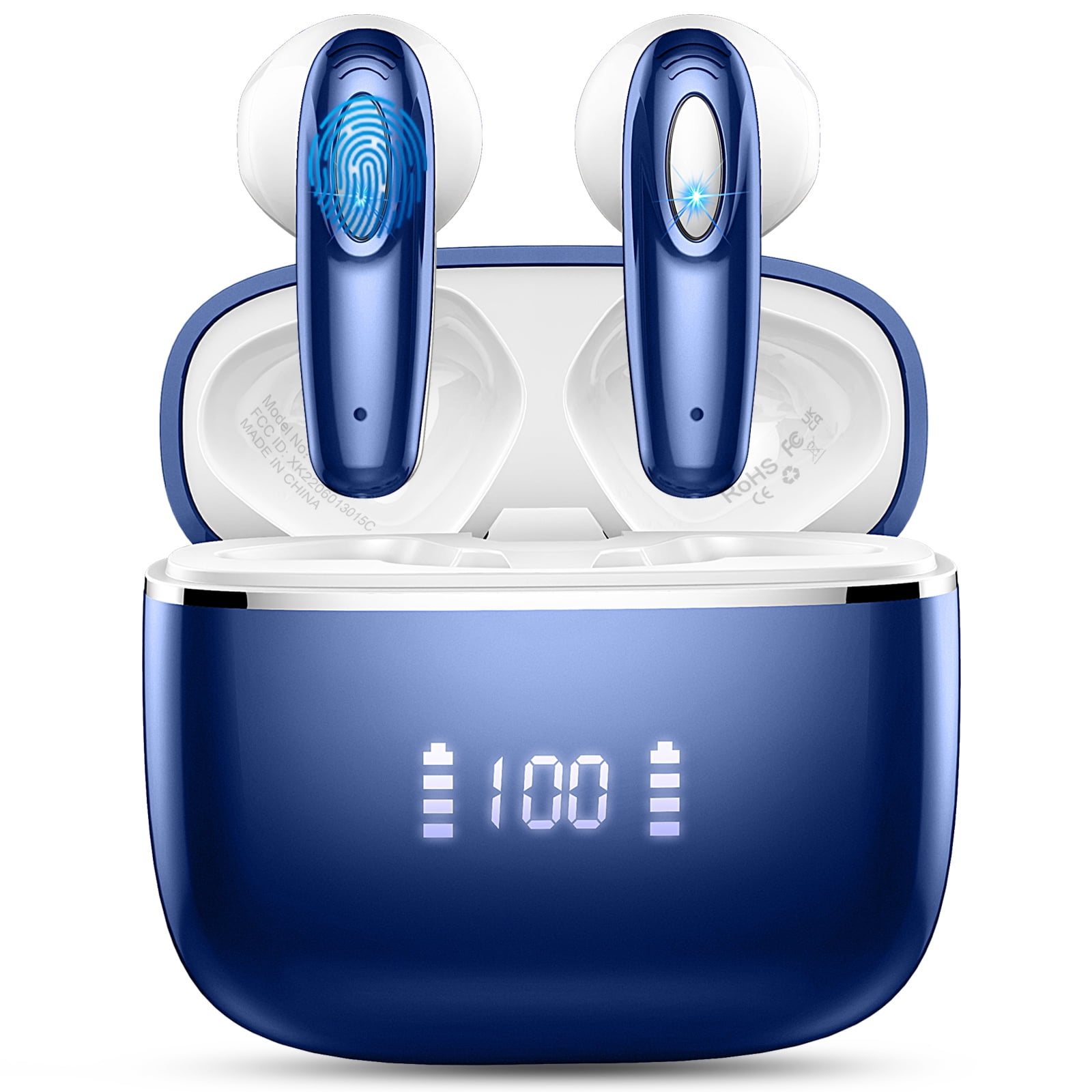 Bluetooth, 2025 Auricolari Bluetooth5.3 con Stereo 3D Immersivo, Cuffie Wireless Cancellazione ...