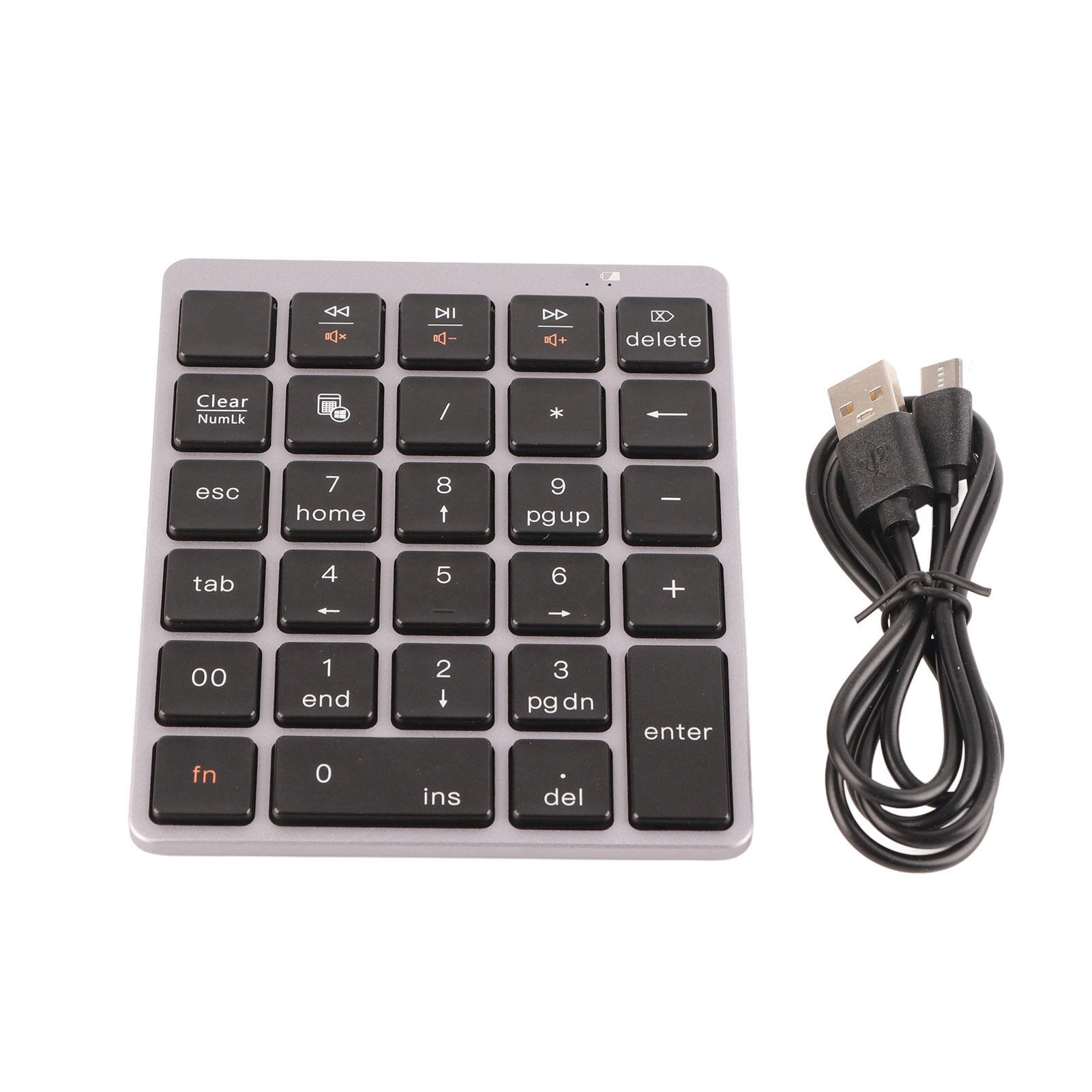 Bluetooth 3.0 Wireless Mechanical Numeric Keypad Notebook Desktop ...