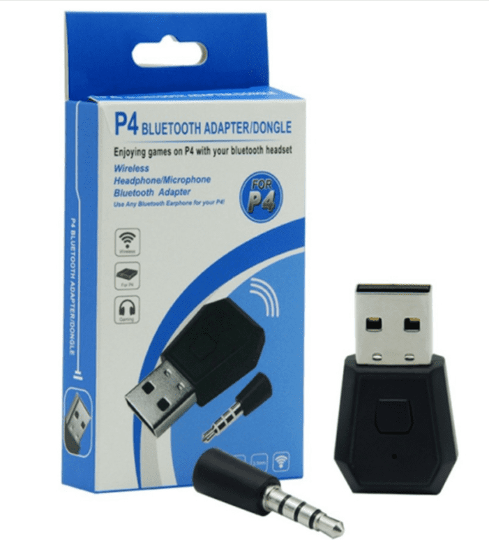 Bluetooth 4.0 Adapter for PS4/PS5 - Wireless Audio & Mic Support ...