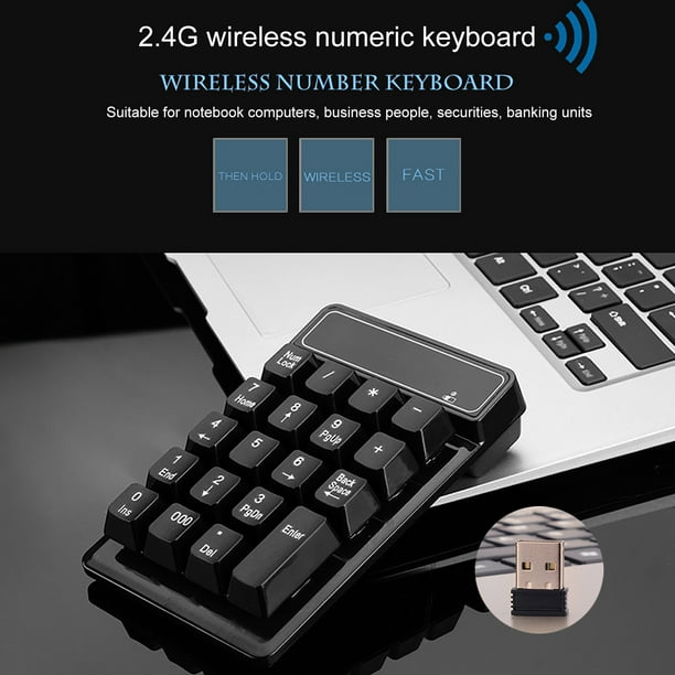 Bluetooth 4.0 Digital Keyboard Number Num Pad 19 Keys Numeric Keypad ...