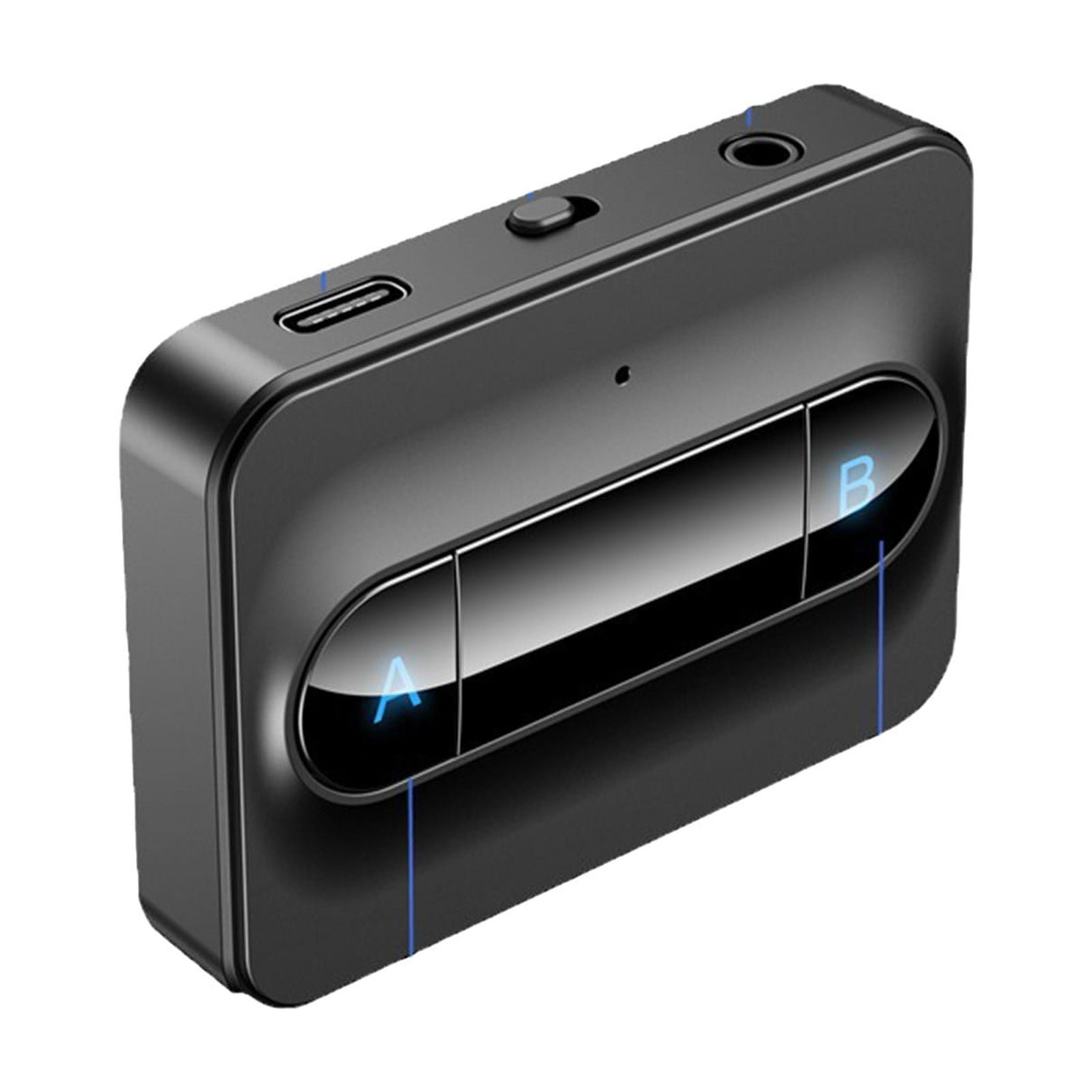 Bluetooth 5.0 Adapter, Dual Headphone Wireless Audio Transmitter ...