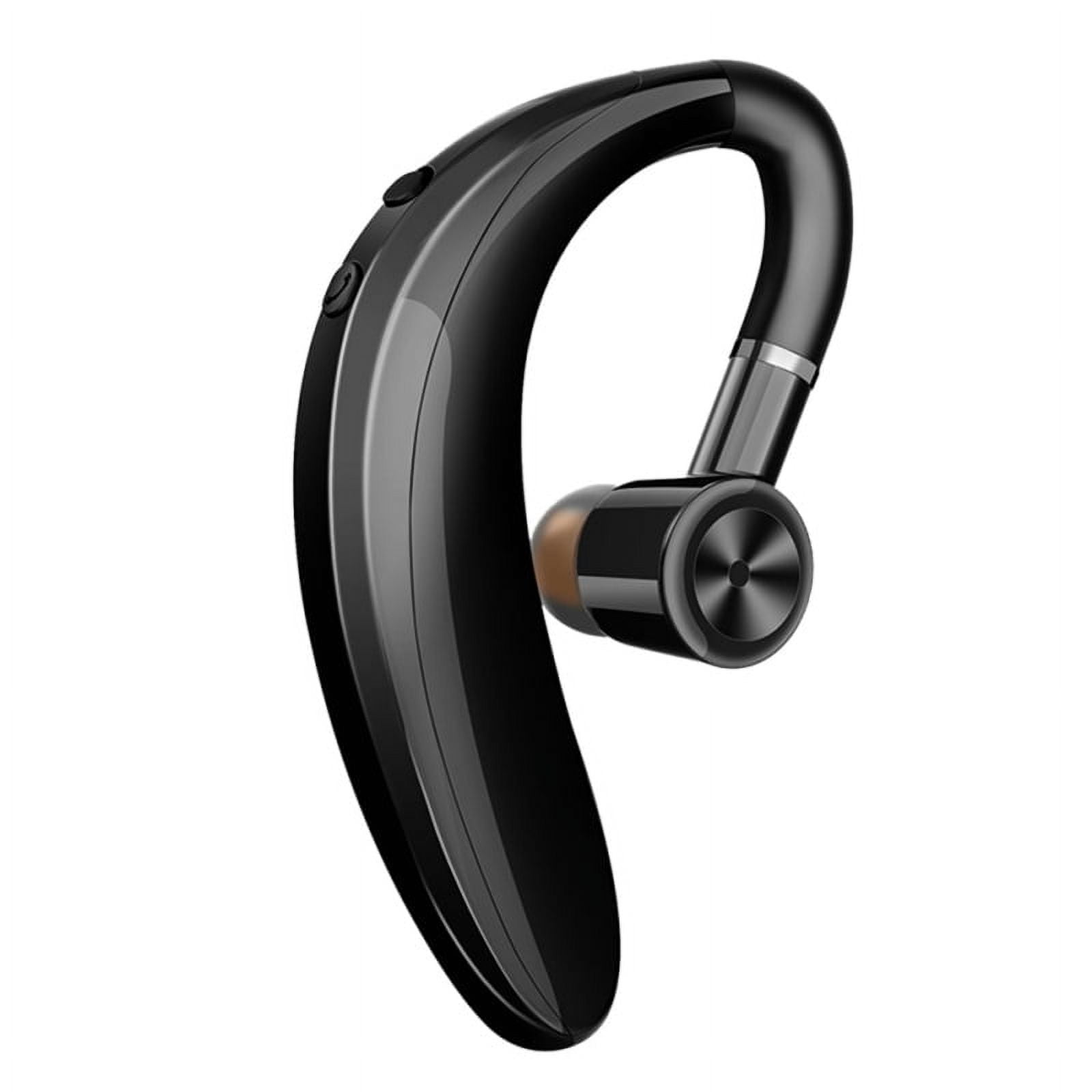 Bluetooth 5.0 Headset, Single Ear Wireless Headset with Noise Canceling ...