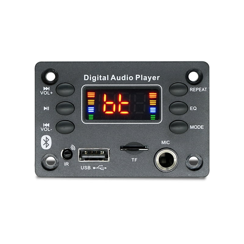 Bluetooth 5.0 MP3 WMA WAV APE Decoder Board Hands-free Car Audio ...